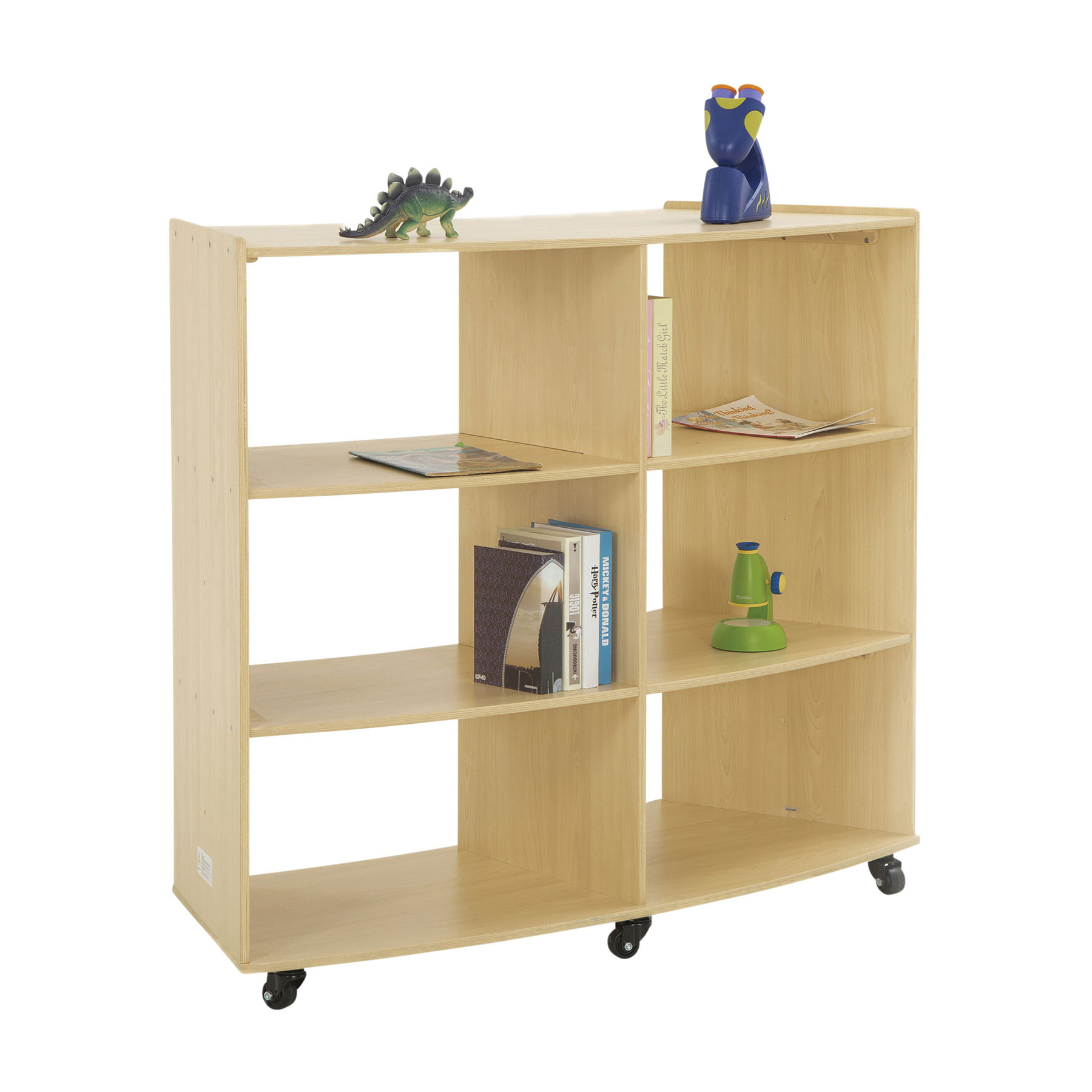 3 Shelf Curved Storage Unit | theClassroom.co
