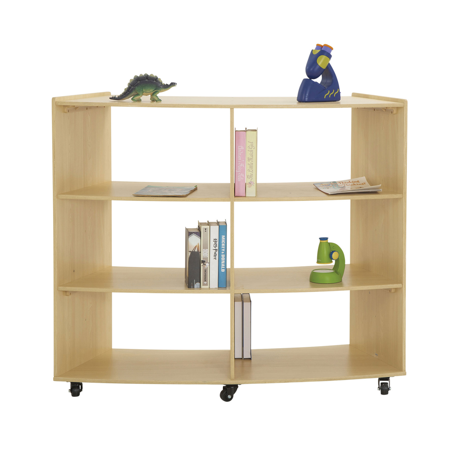 3 Shelf Curved Storage Unit | theClassroom.co