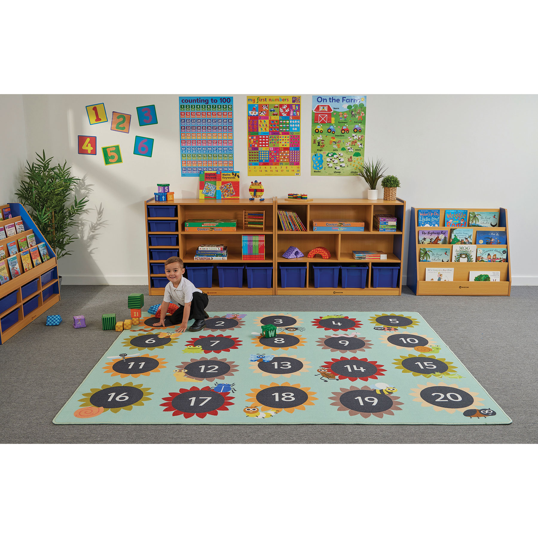 Classroom Mini Beasts Rug | theClassroom.co