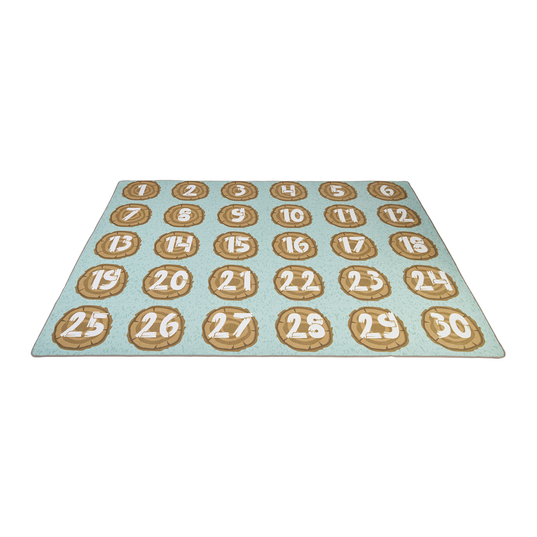 Number Logs Learning Rug | theClassroom.co