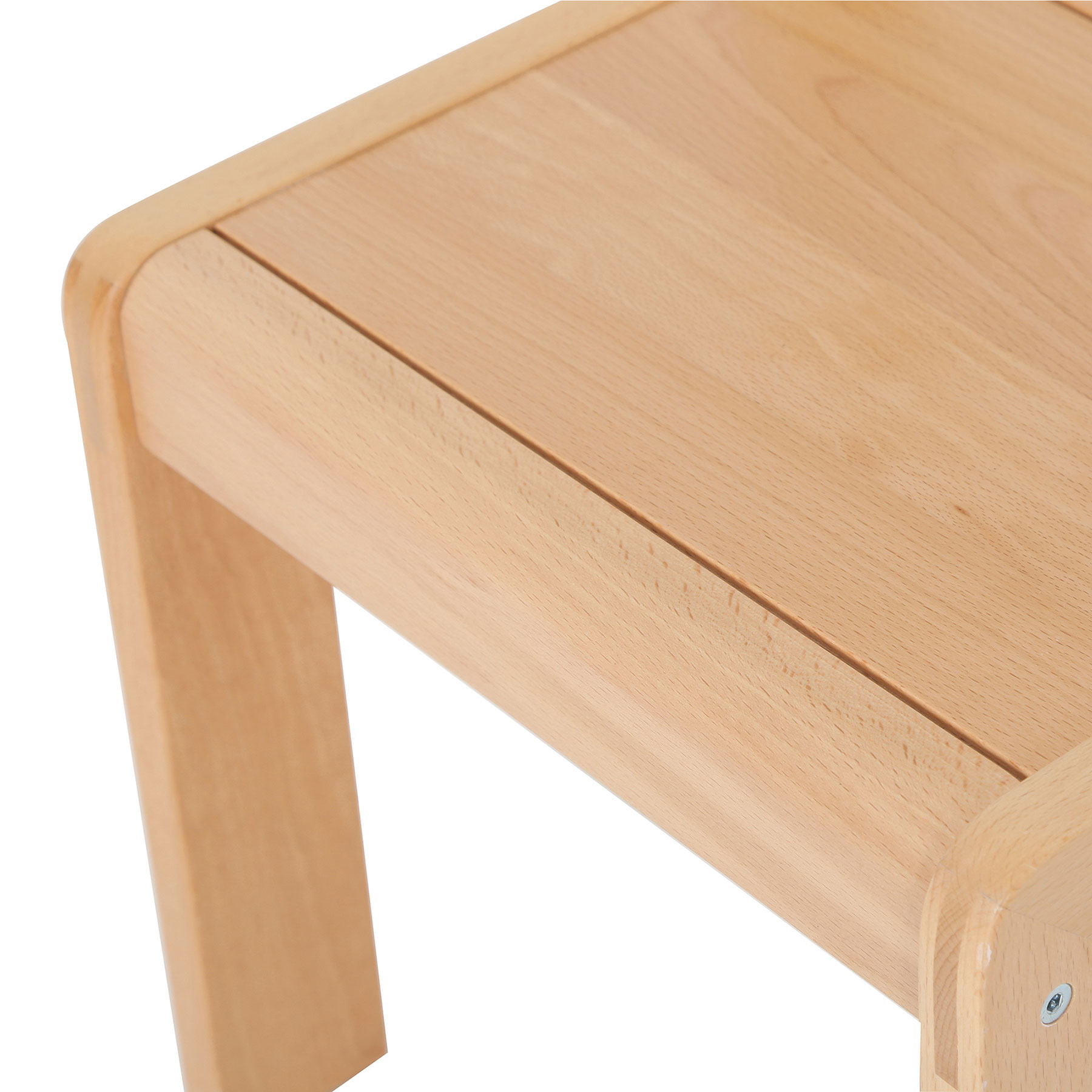 Children's Wooden Stacking Children's Chair - Beech (Pack of 4 ...