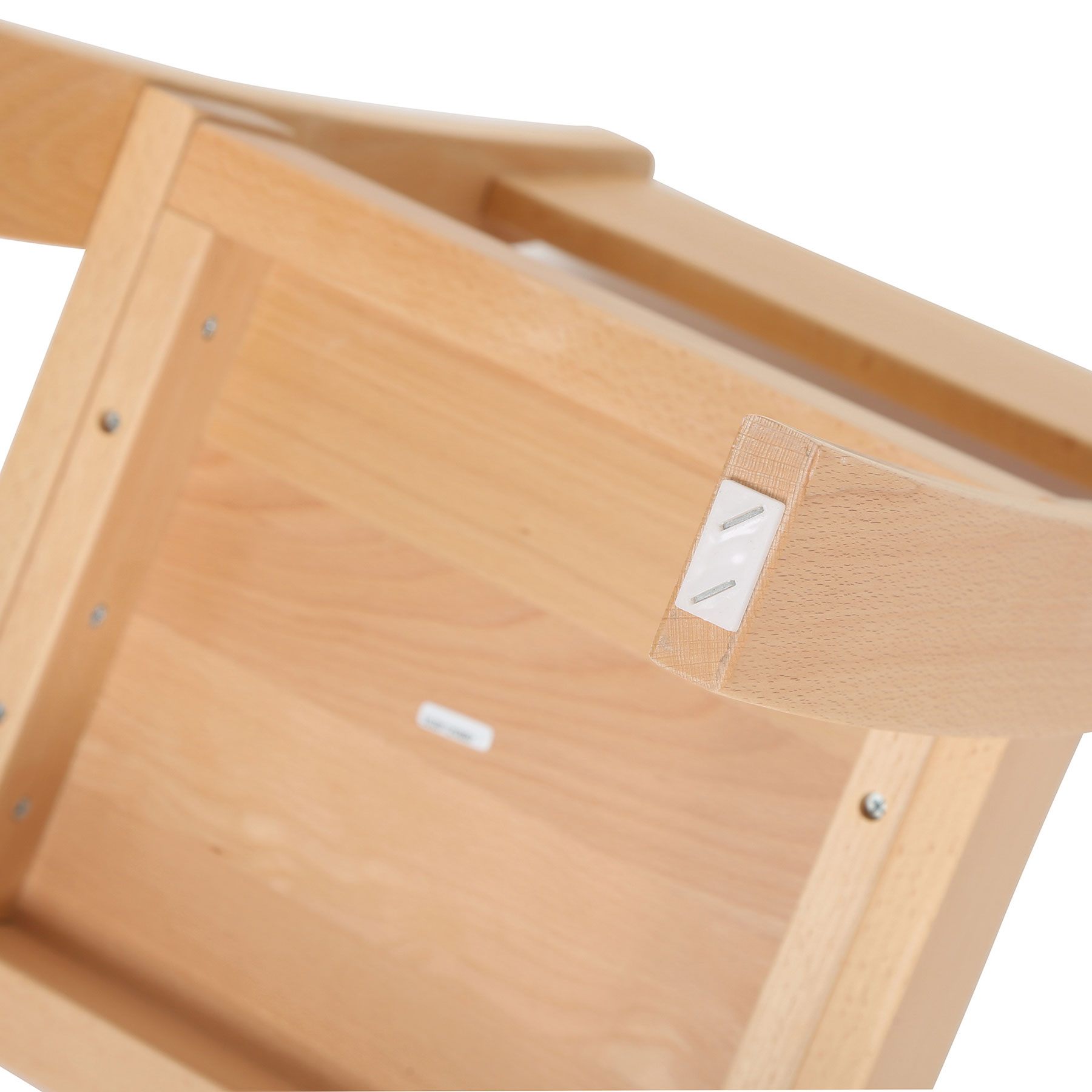 Children's Wooden Stacking Children's Chair - Beech (Pack of 4) | theClassroom.co