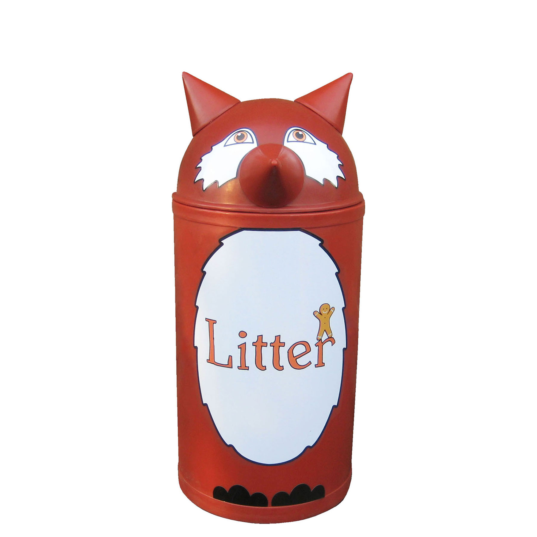 Fox School Litter Bin | theClassroom.co
