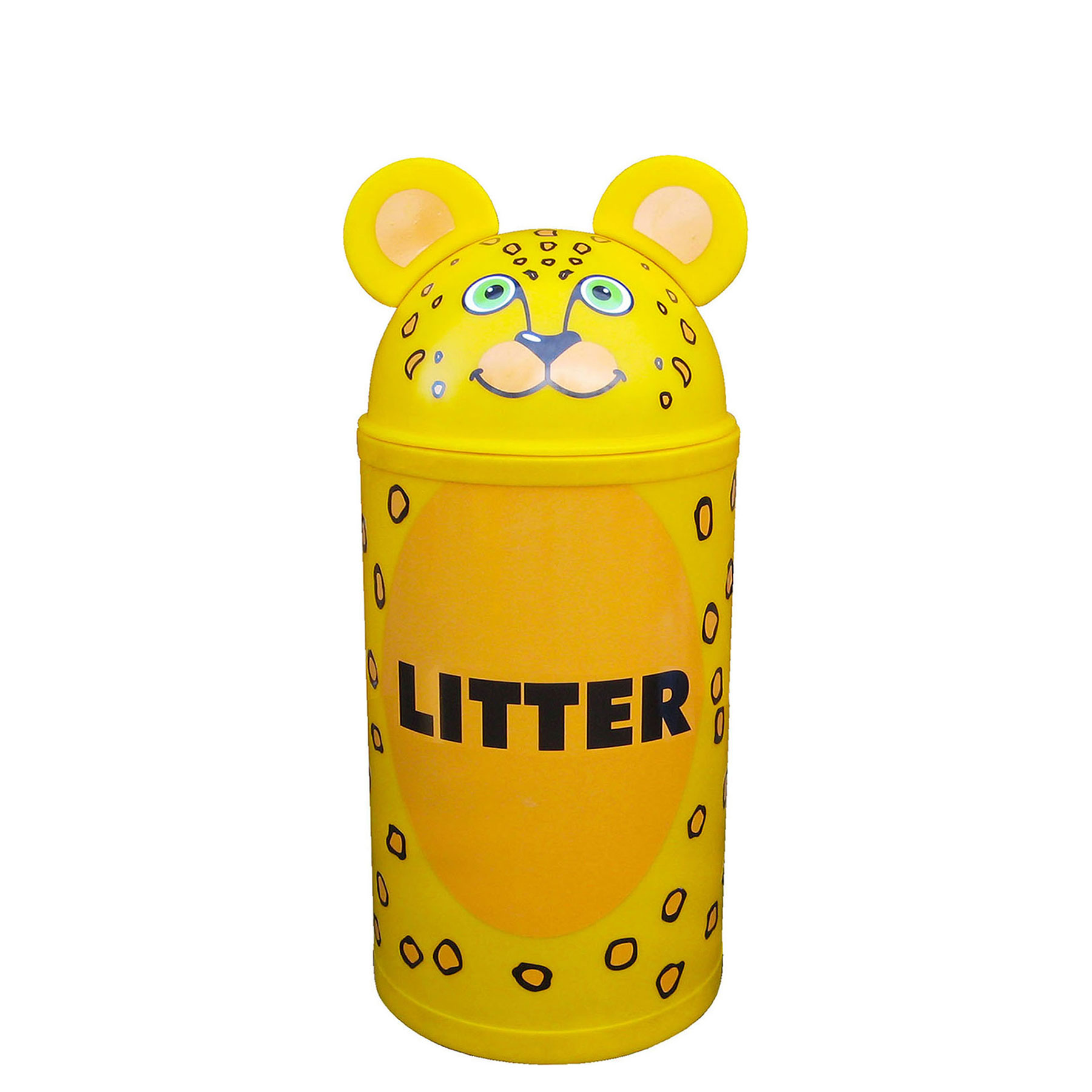 Leopard School Litter Bin | theClassroom.co