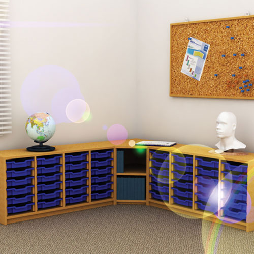 PSU12 12 Tray School Storage | theClassroom.co