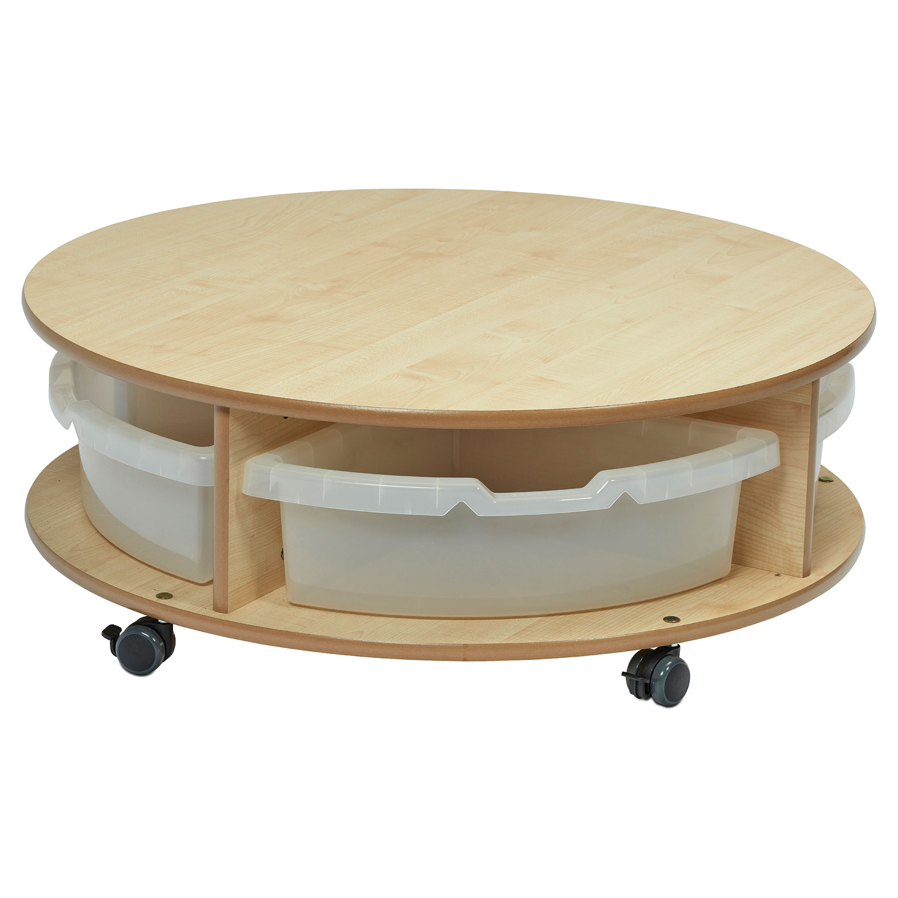 Single Tier Mobile Circular Storage Unit | theClassroom.co