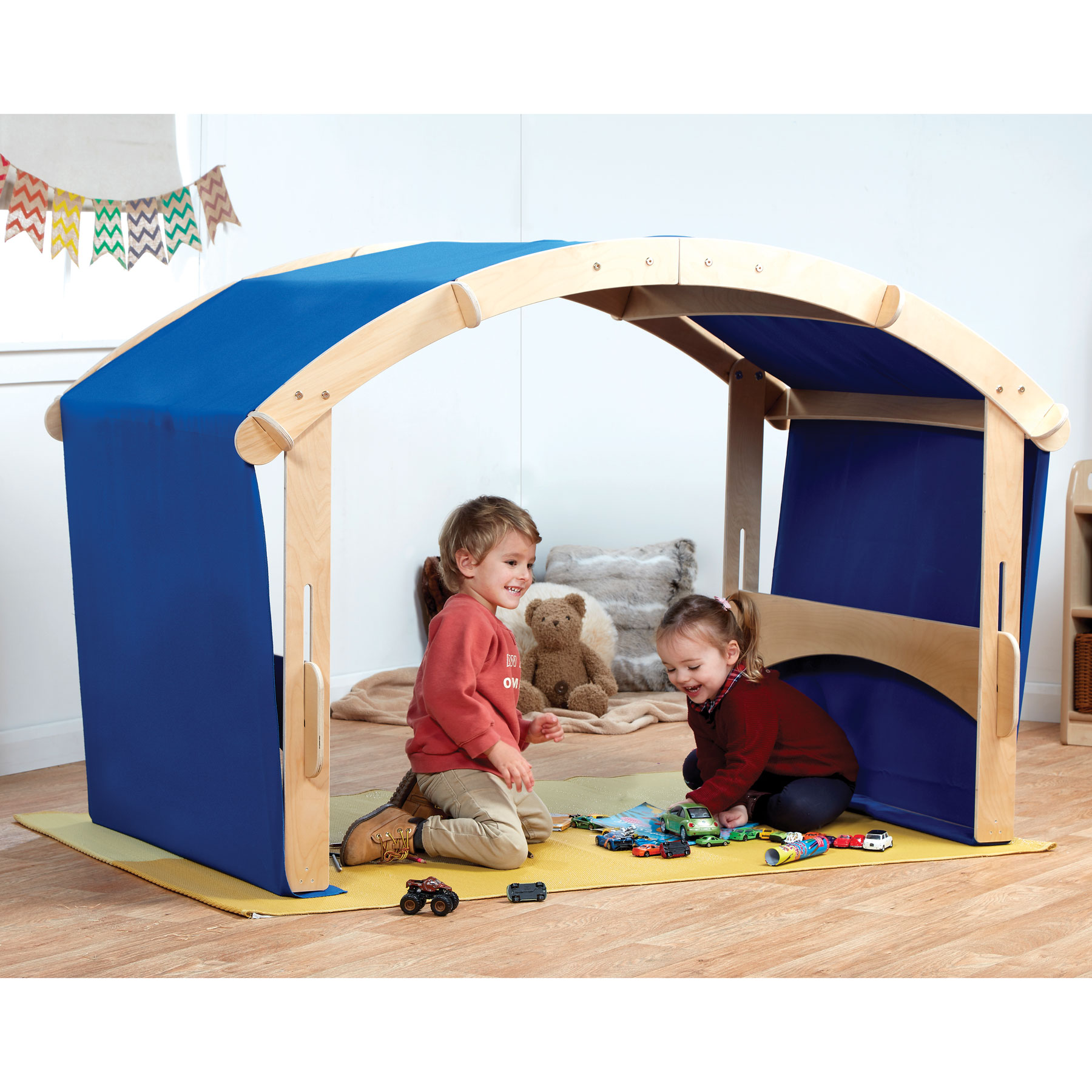 Indoor/Outdoor Folding Den plus Rainbow Den Kit | theClassroom.co
