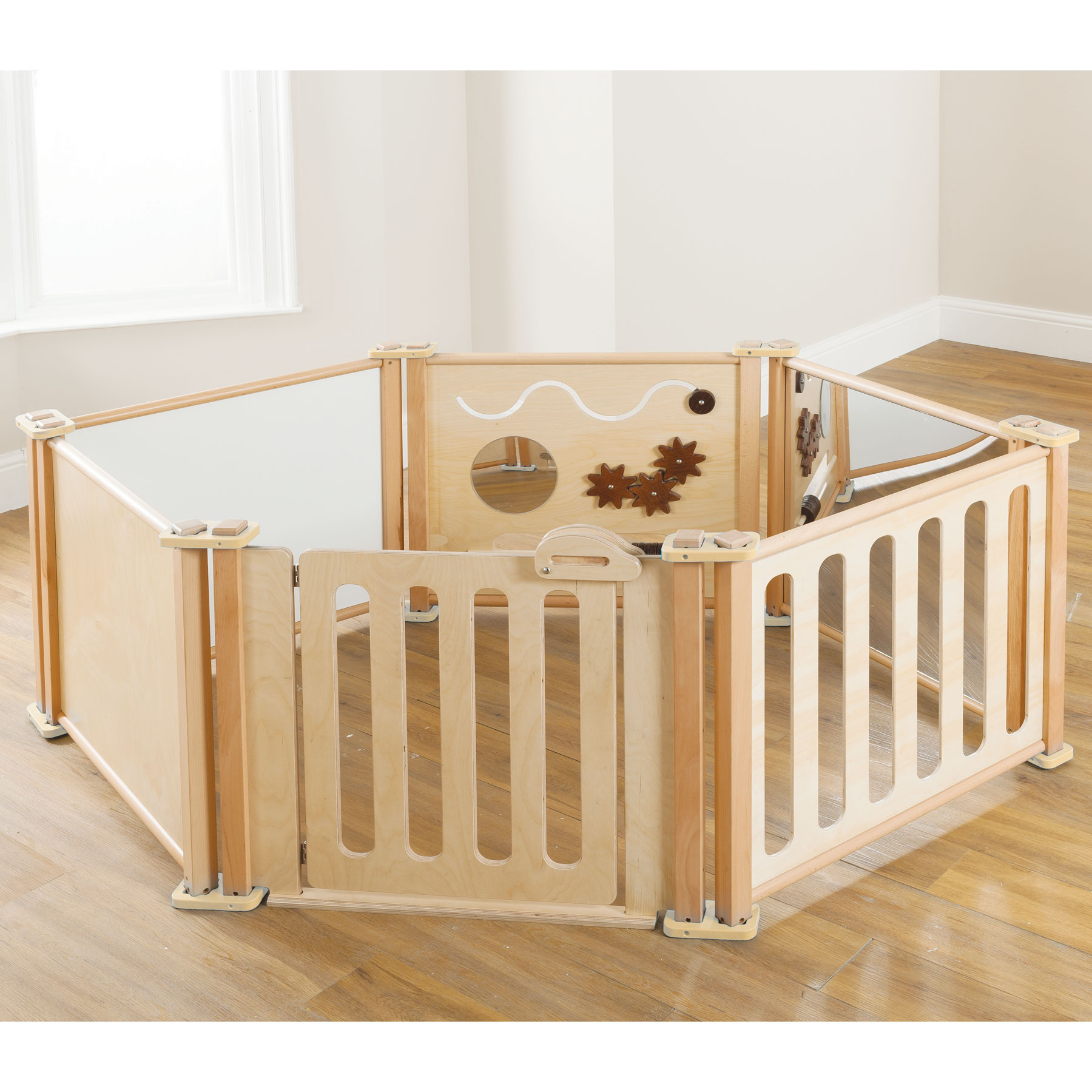 Toddler Play Panel Starter Set - Enclosure 6 Panel Set | theClassroom.co