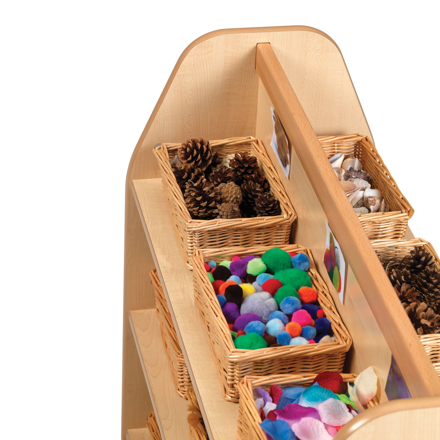 Mobile Double-Sided Library Trolley | theClassroom.co