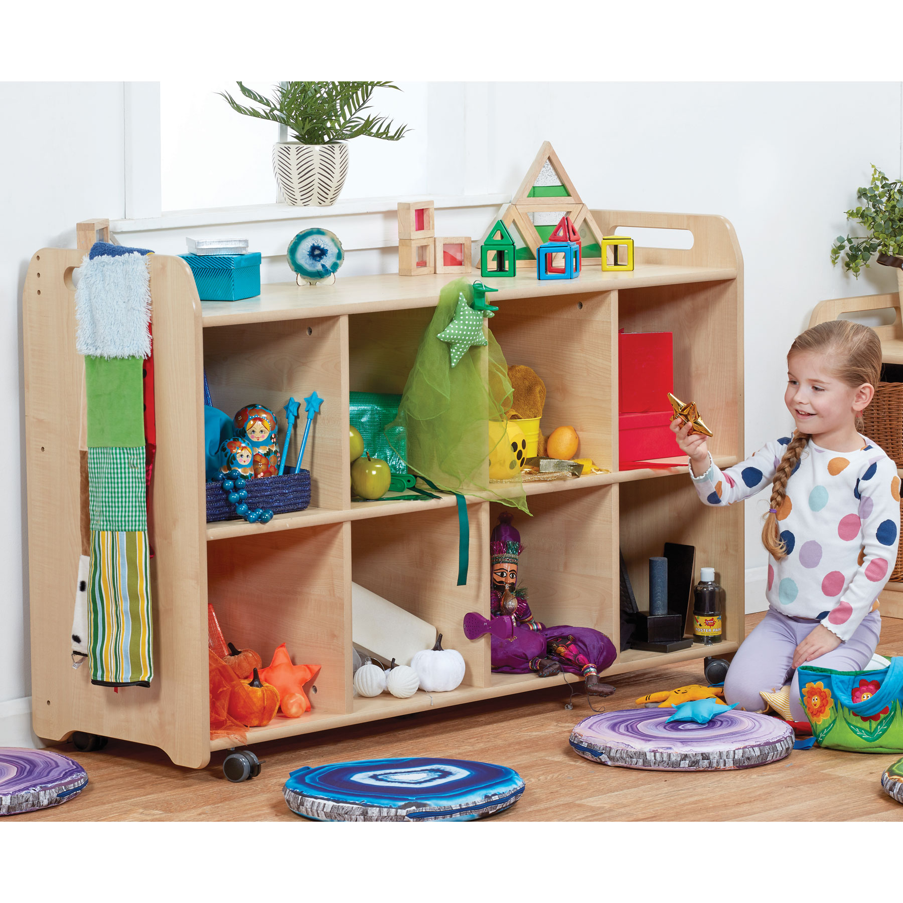 Discovery Shelf Storage (4 Column) | theClassroom.co