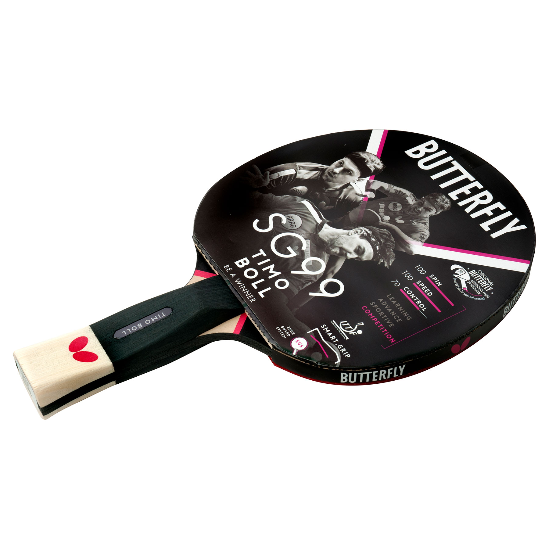 Butterfly Timo Boll SG99 -ITTF Approved Wakaba 1.8mm Rubber ...