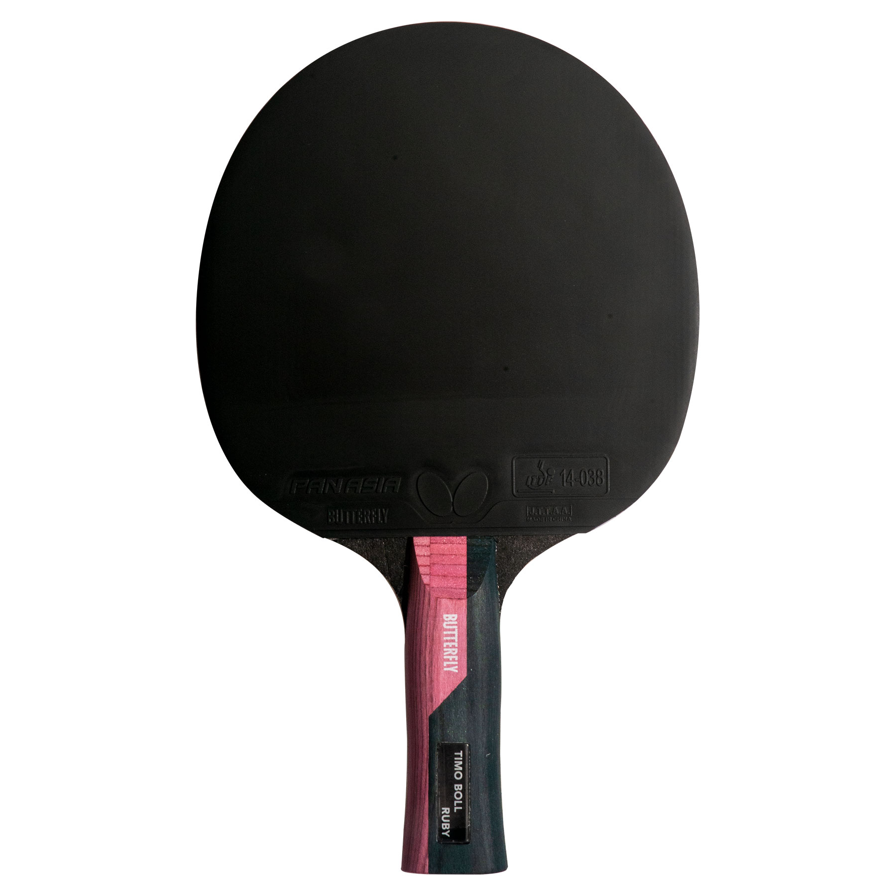 Butterfly Timo Boll Ruby Table Tennis Bat | theClassroom.co