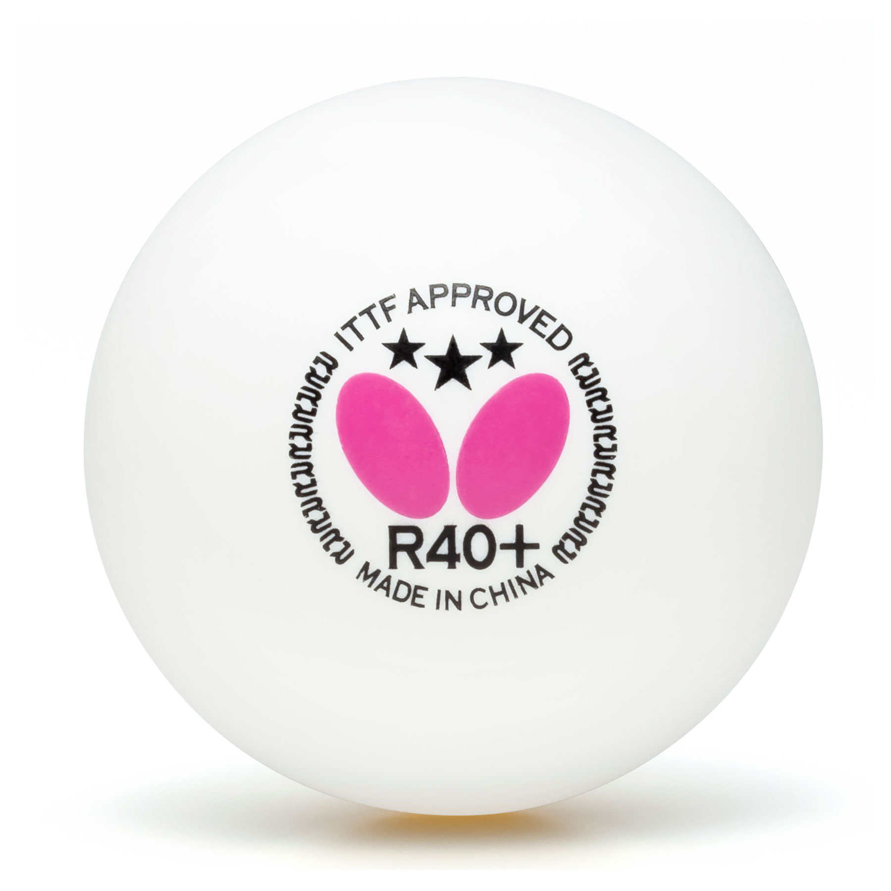 R40+ Three-Star Table Tennis Ball – Pack of 3 | theClassroom.co