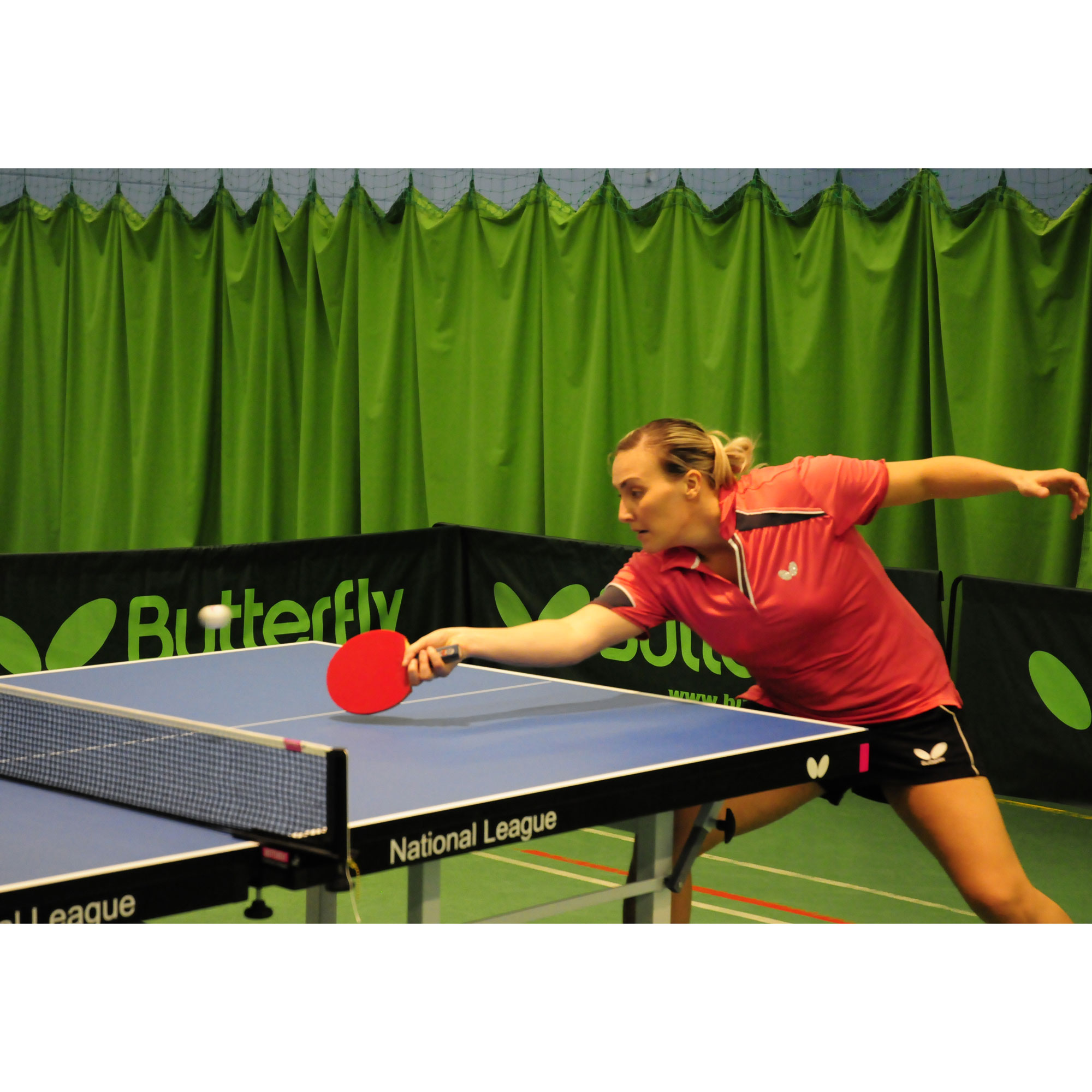 Butterfly National League 25 Rollaway Table Tennis Table | theClassroom.co