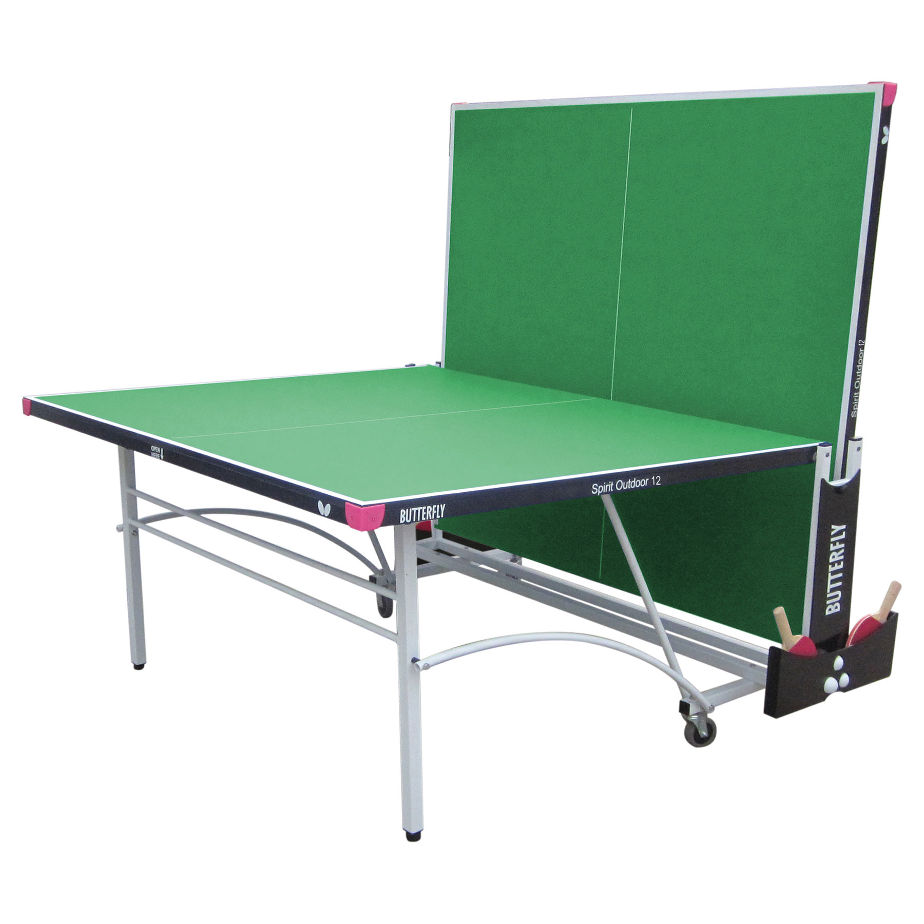 Butterfly Spirit 12 Outdoor Rollaway Table Tennis Table | theClassroom.co