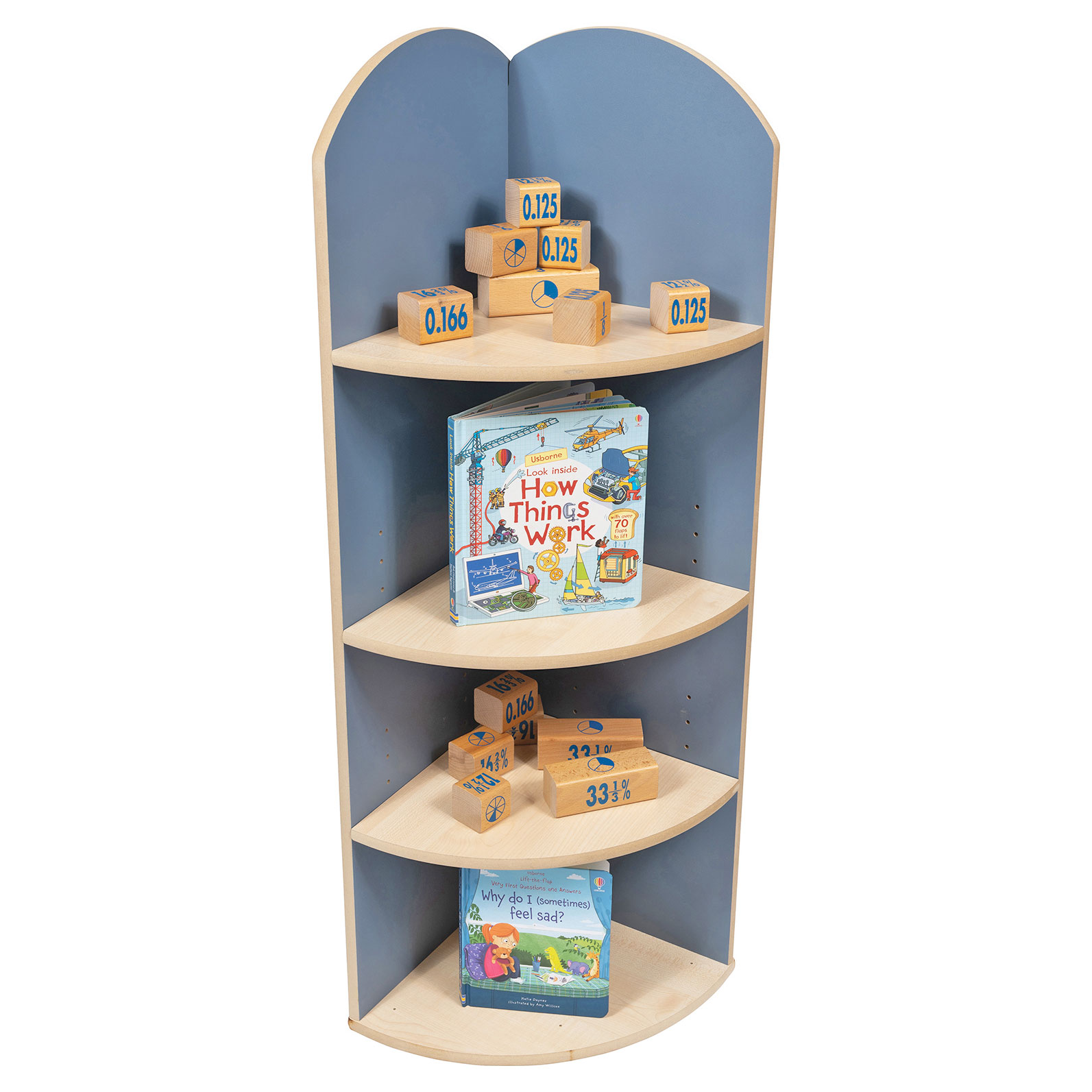 Curve Style Corner Shelf | theClassroom.co