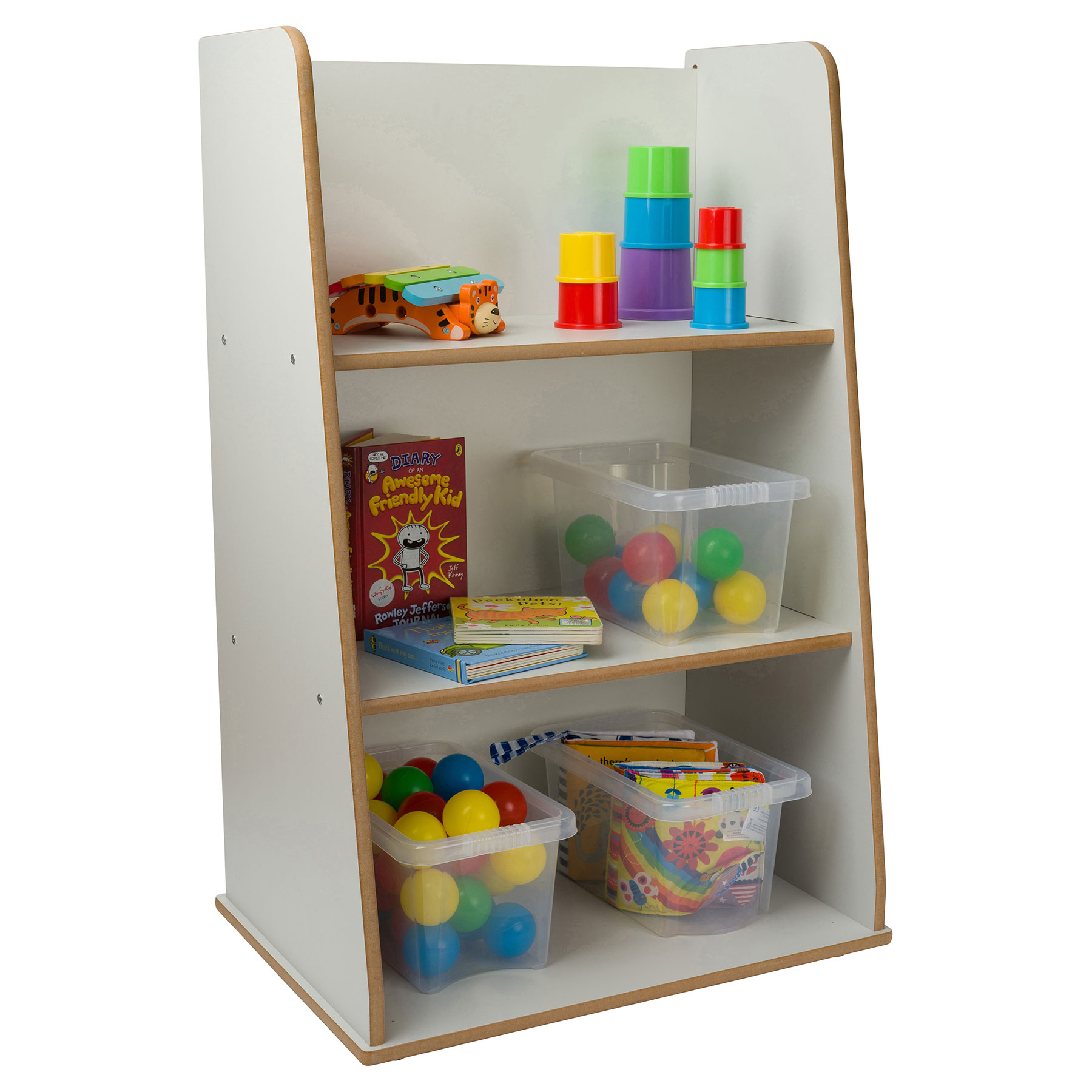 Free Standing Tall Classroom Compact Shelf Unit | theClassroom.co