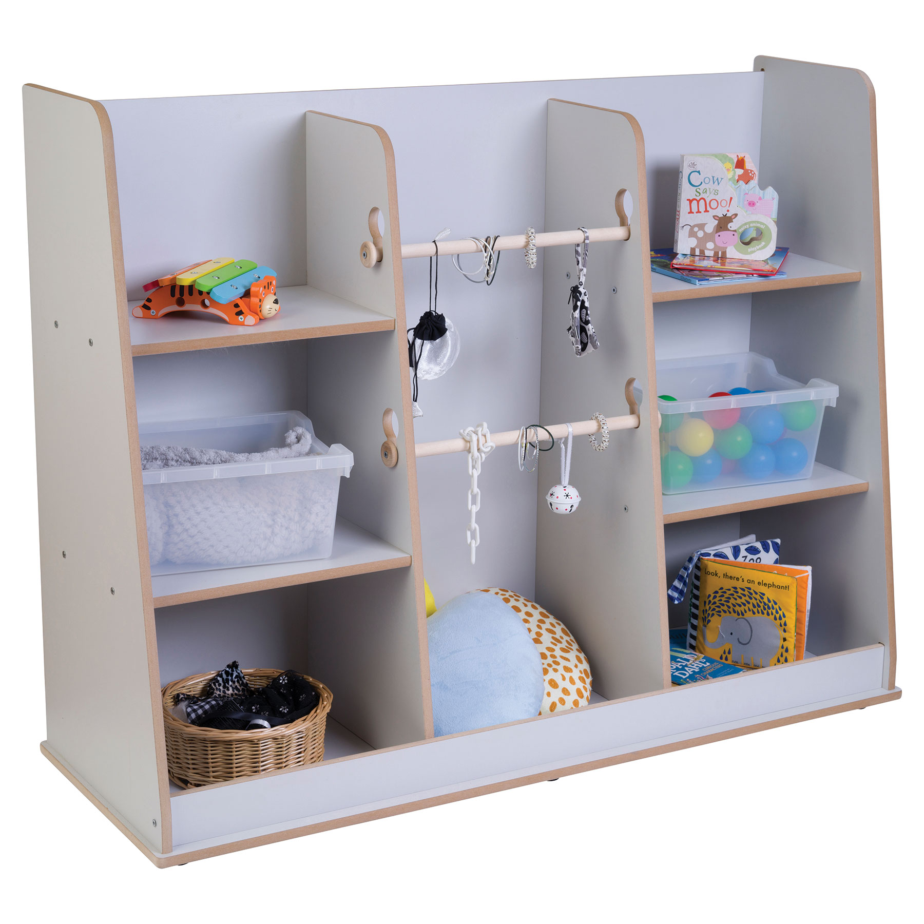Free Standing Classroom Loose Parts Shelf Unit | theClassroom.co