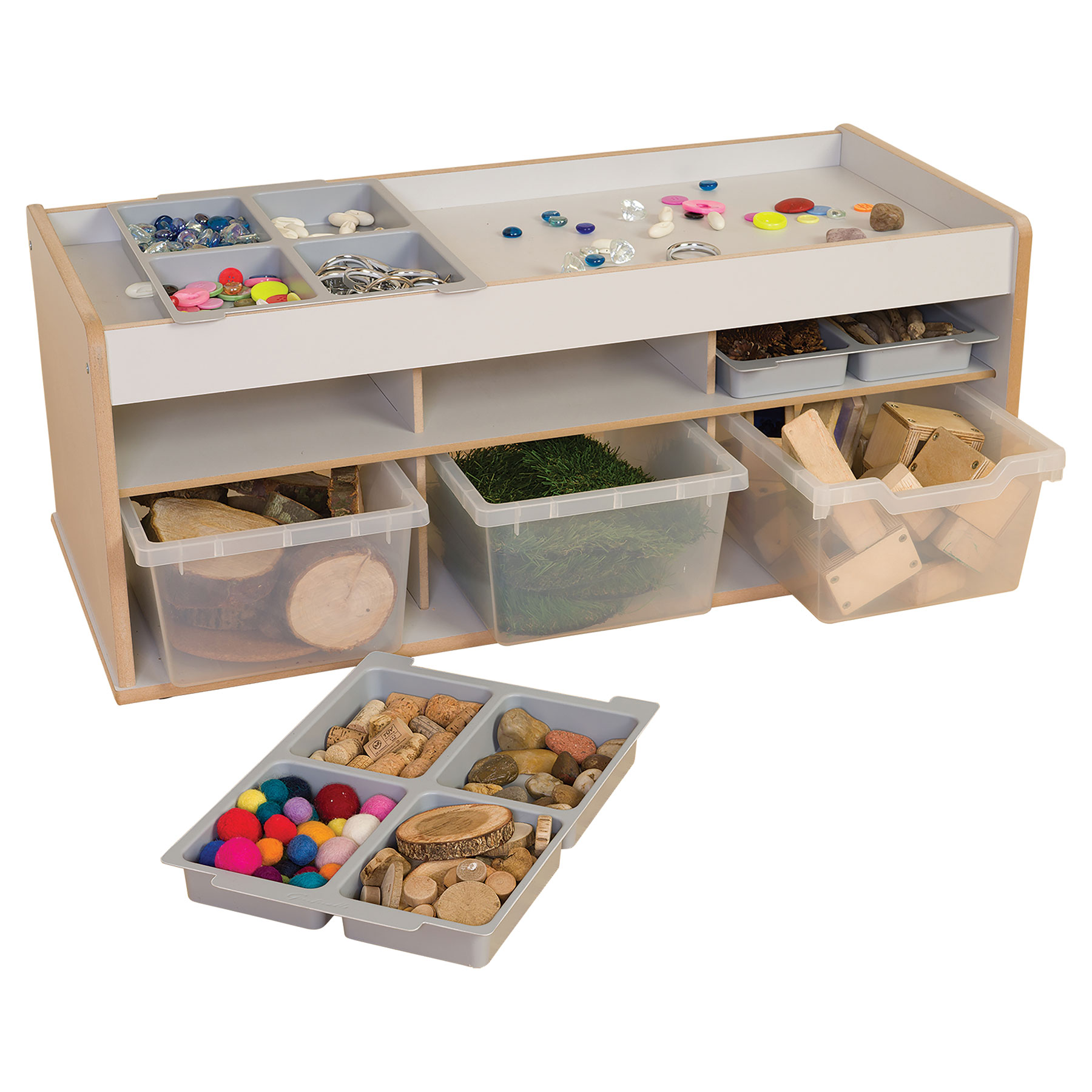 Nursery Loose Parts Play & Store Table | theClassroom.co