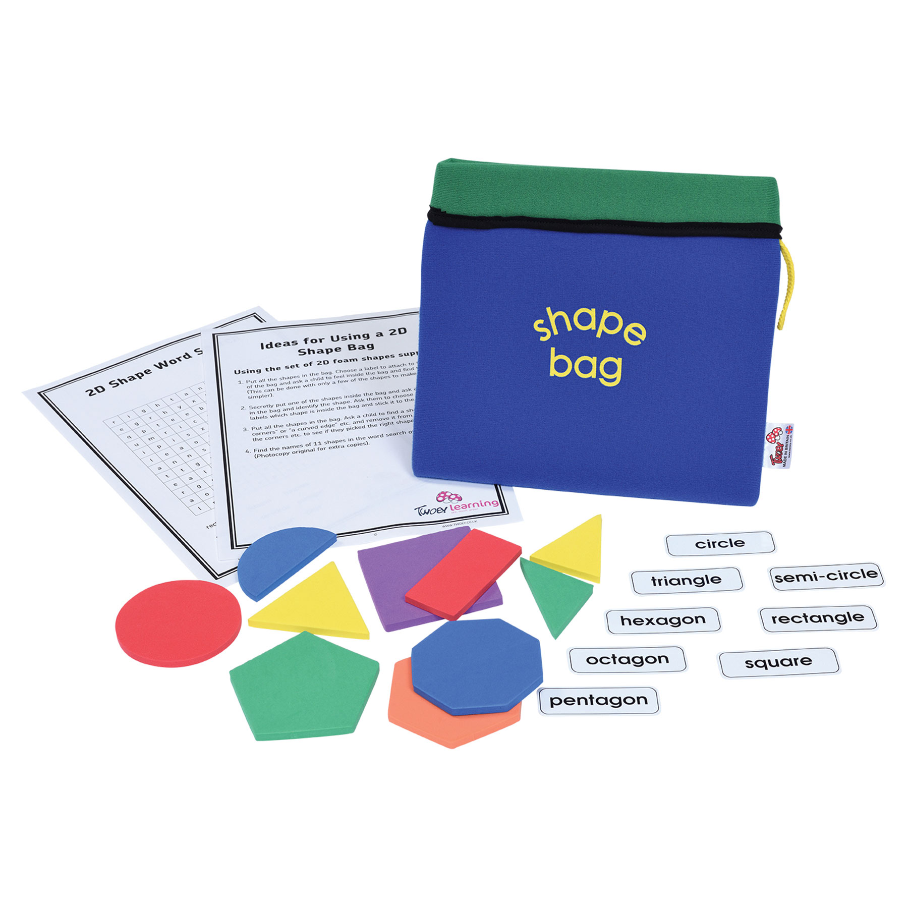 2D Shape Bag | theClassroom.co