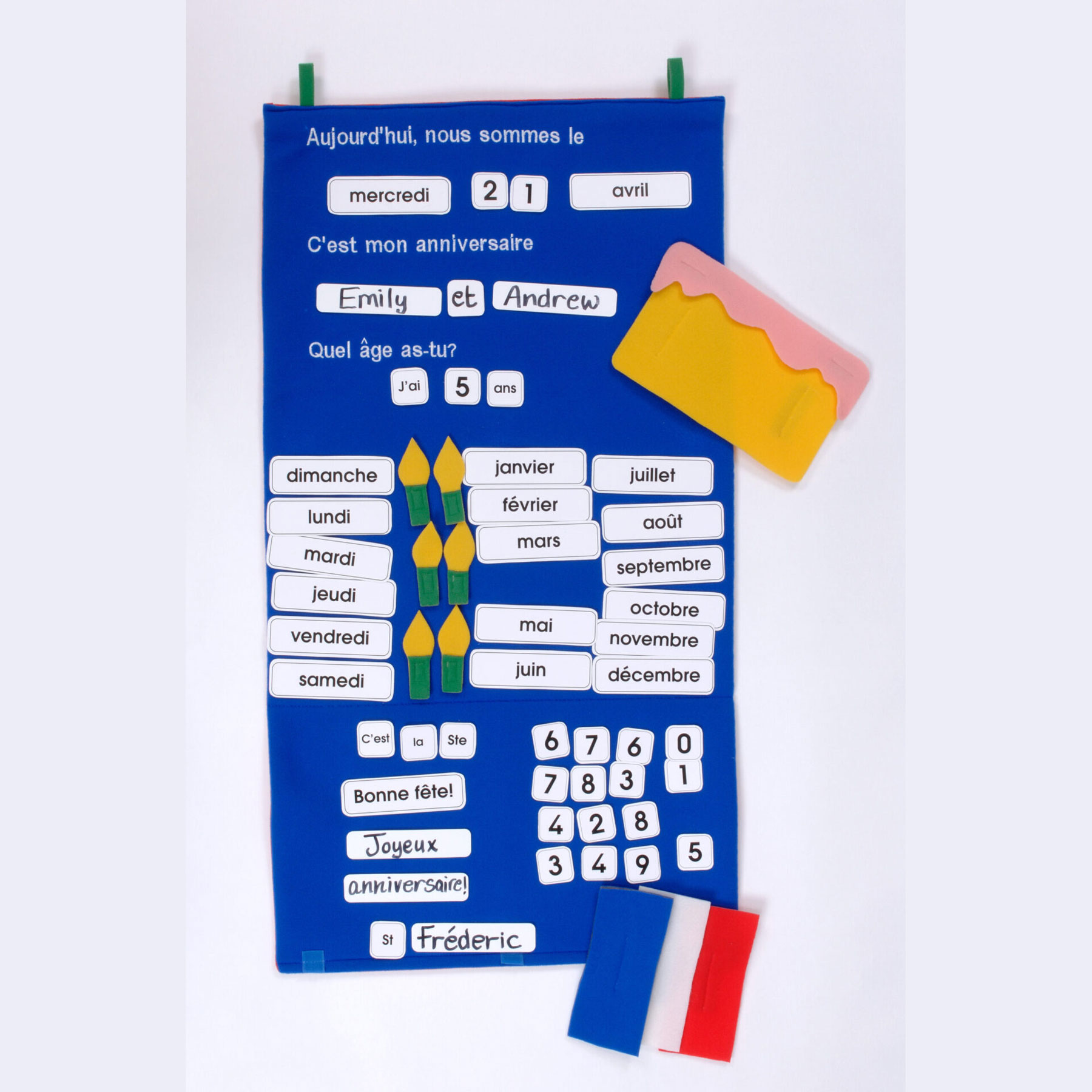 Classroom Calendar - French