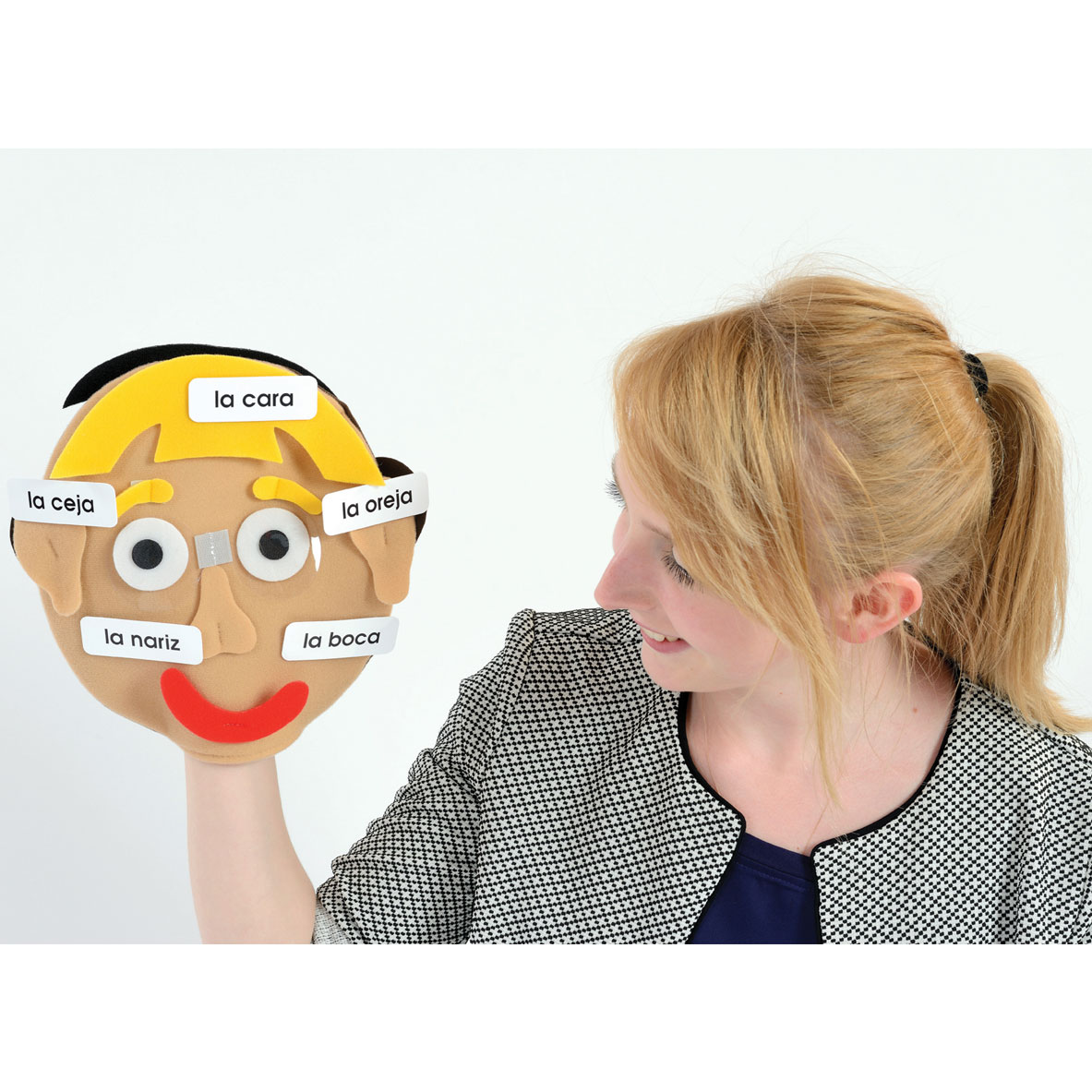 Make a Face Puppets - Spanish | theClassroom.co
