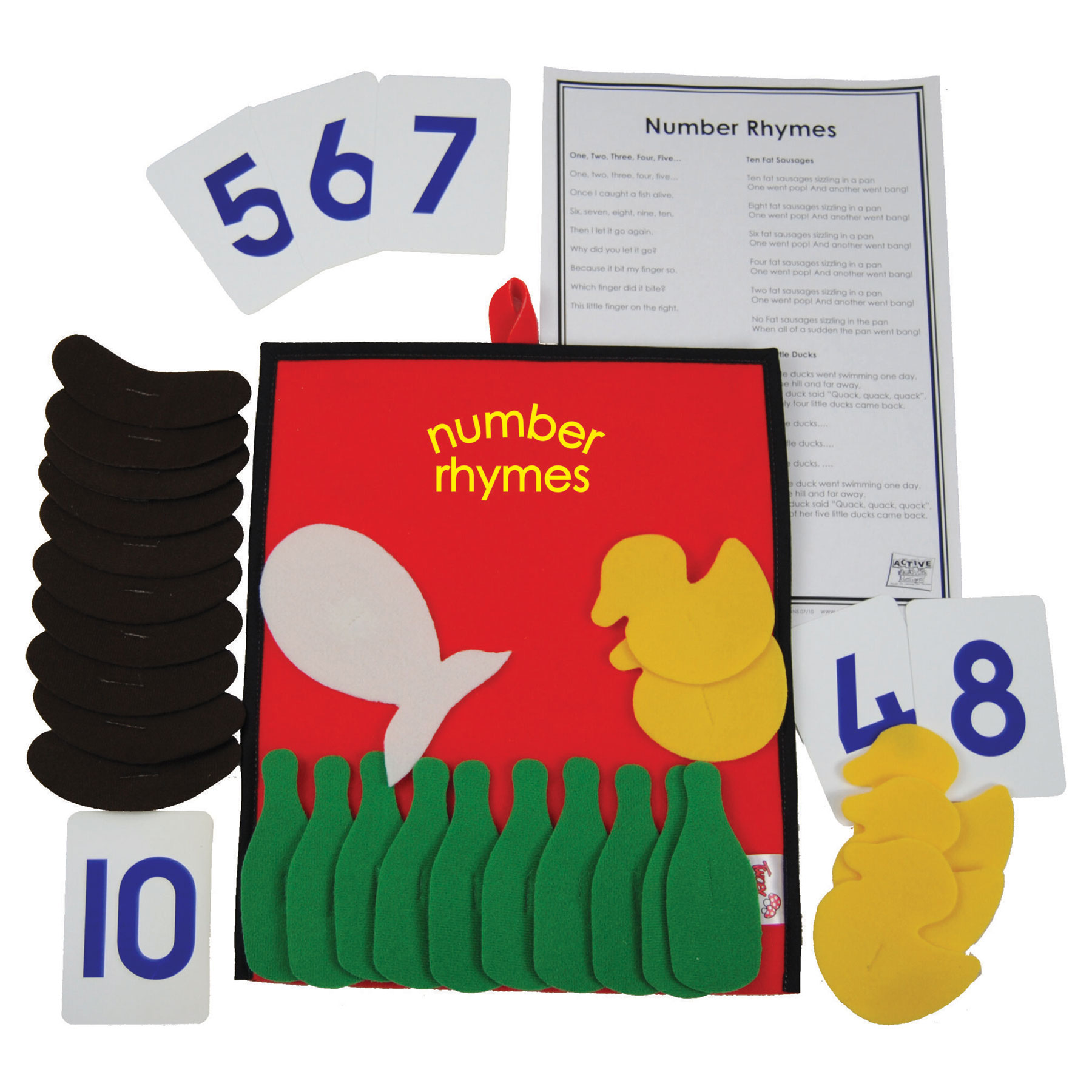 Number Rhymes Bag | theClassroom.co