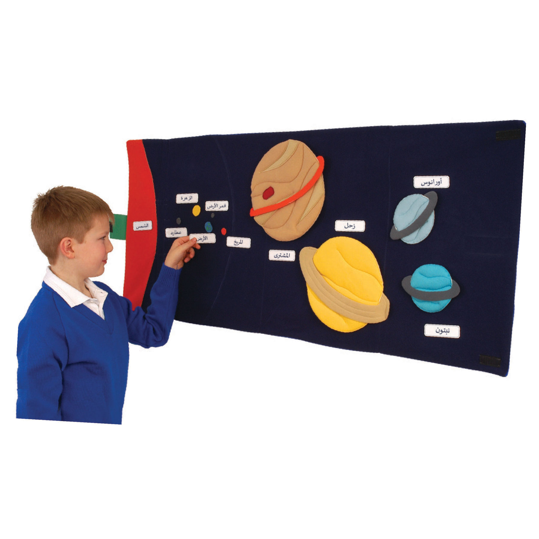 Solar System Mat - Arabic | theClassroom.co