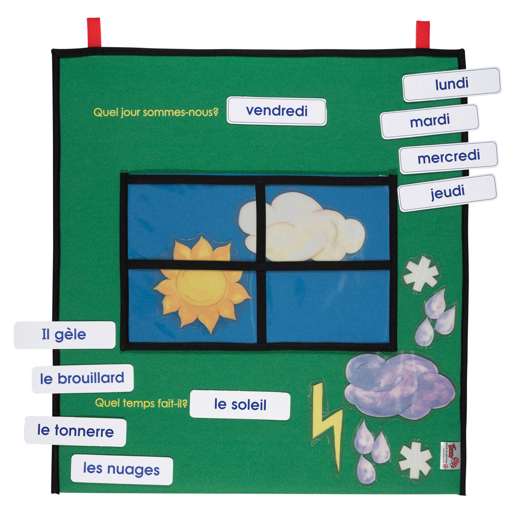 Weather Window - French | theClassroom.co