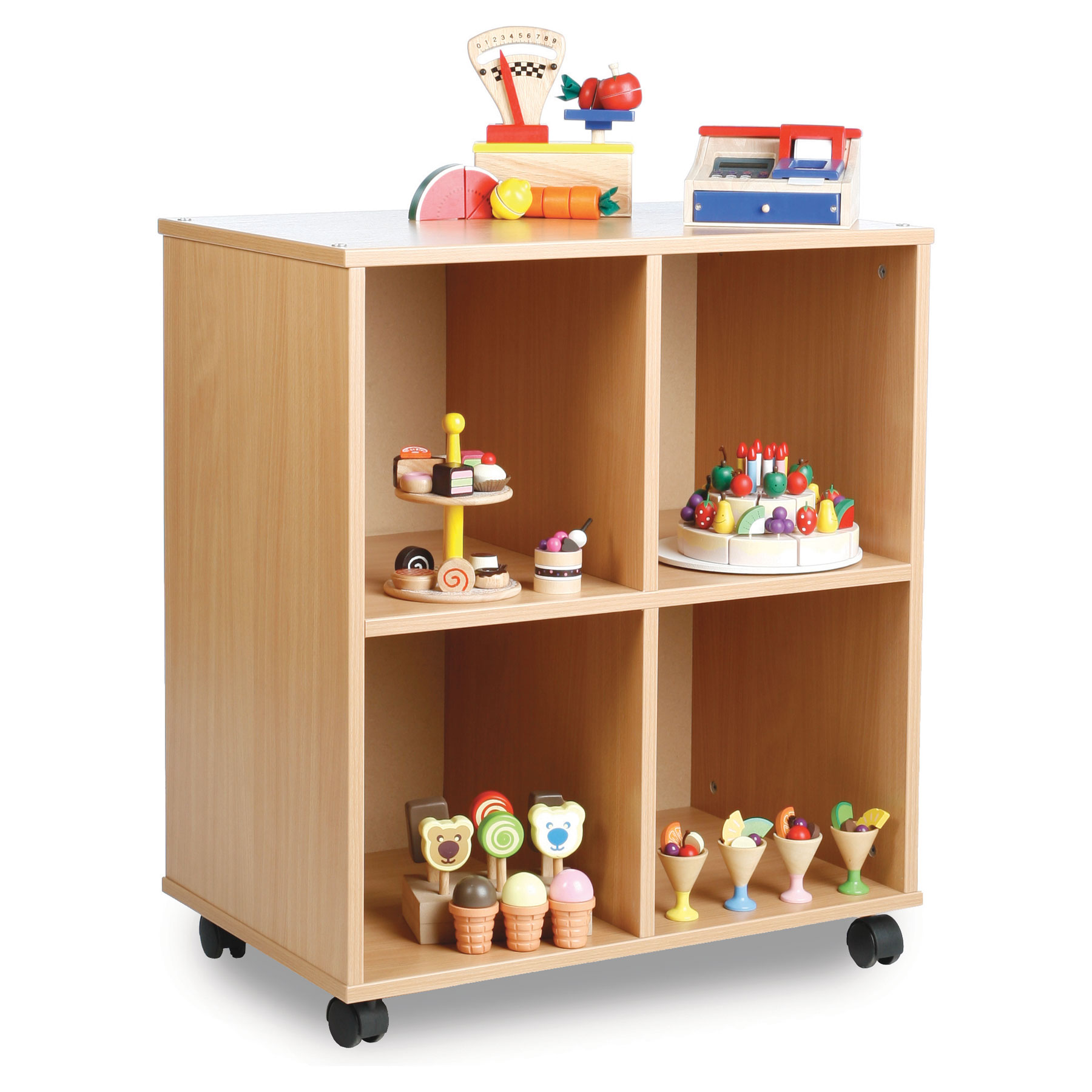 Allsorts Stackable™ Unit with 4 Compartments | theClassroom.co