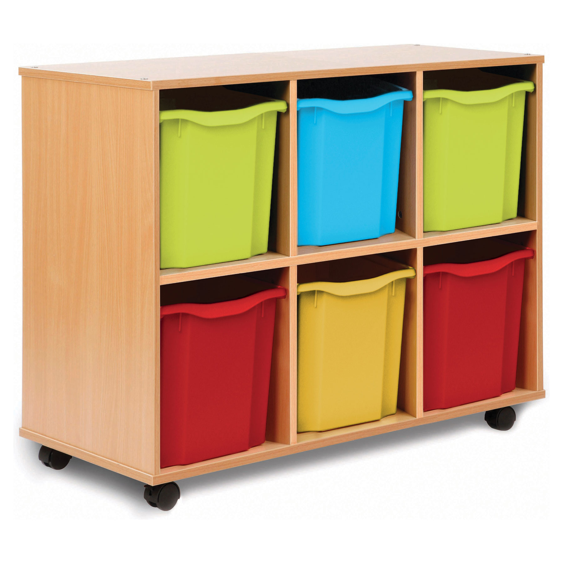 Allsorts Stackable™ 6 Quad Tray Unit | theClassroom.co