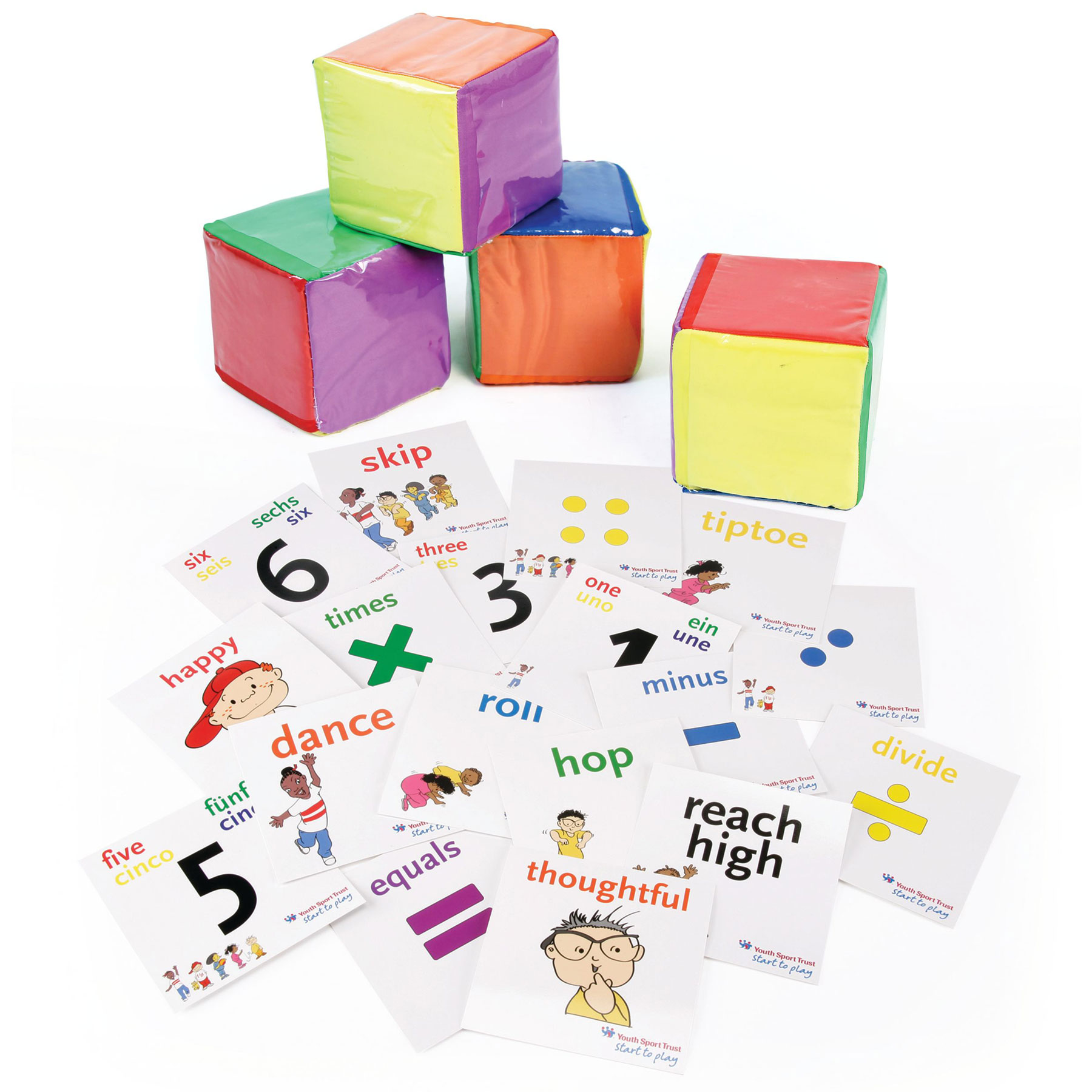 Active Cube - Set Of 4 | theClassroom.co