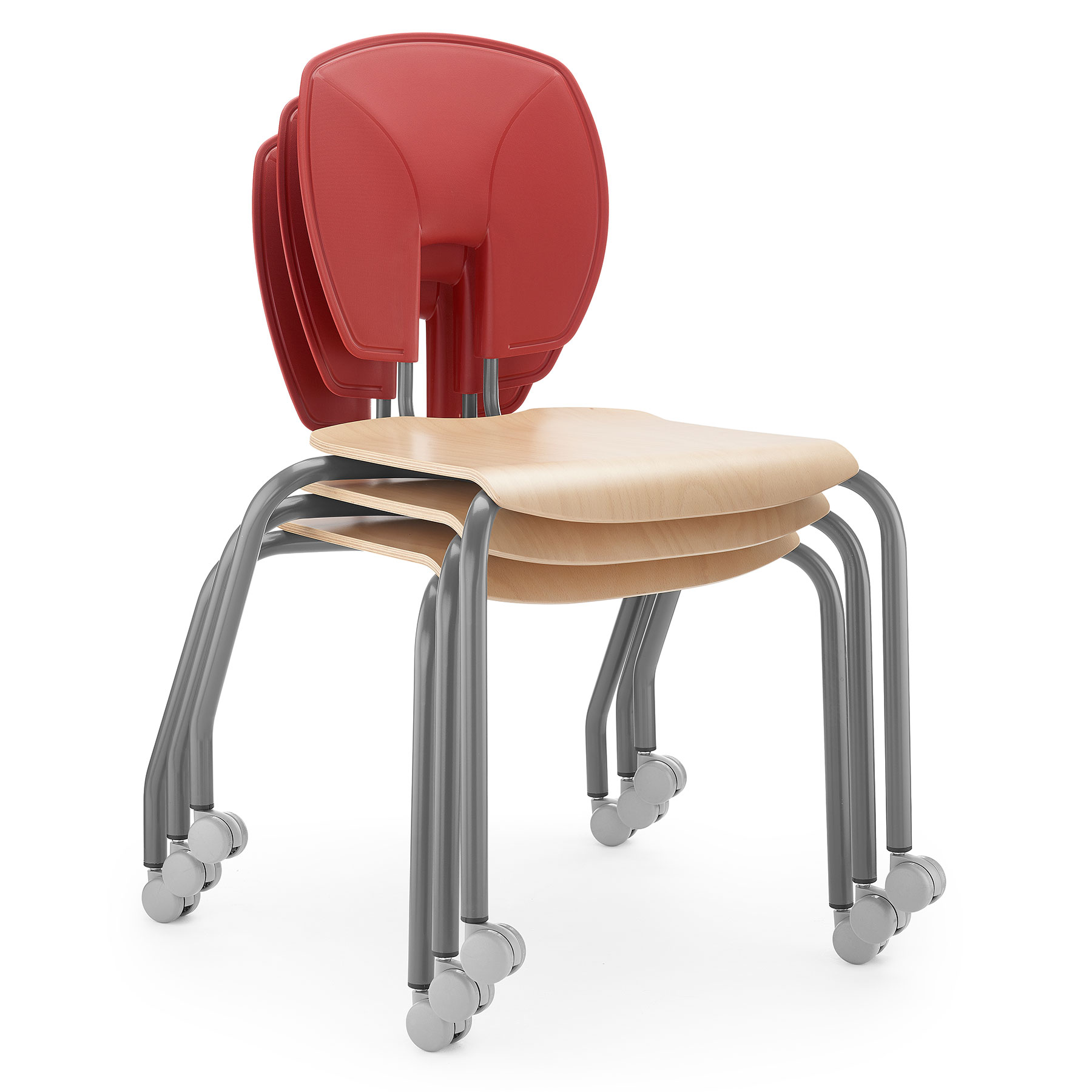 SE Curve "Motion" School Chair + Wooden Seat | theClassroom.co