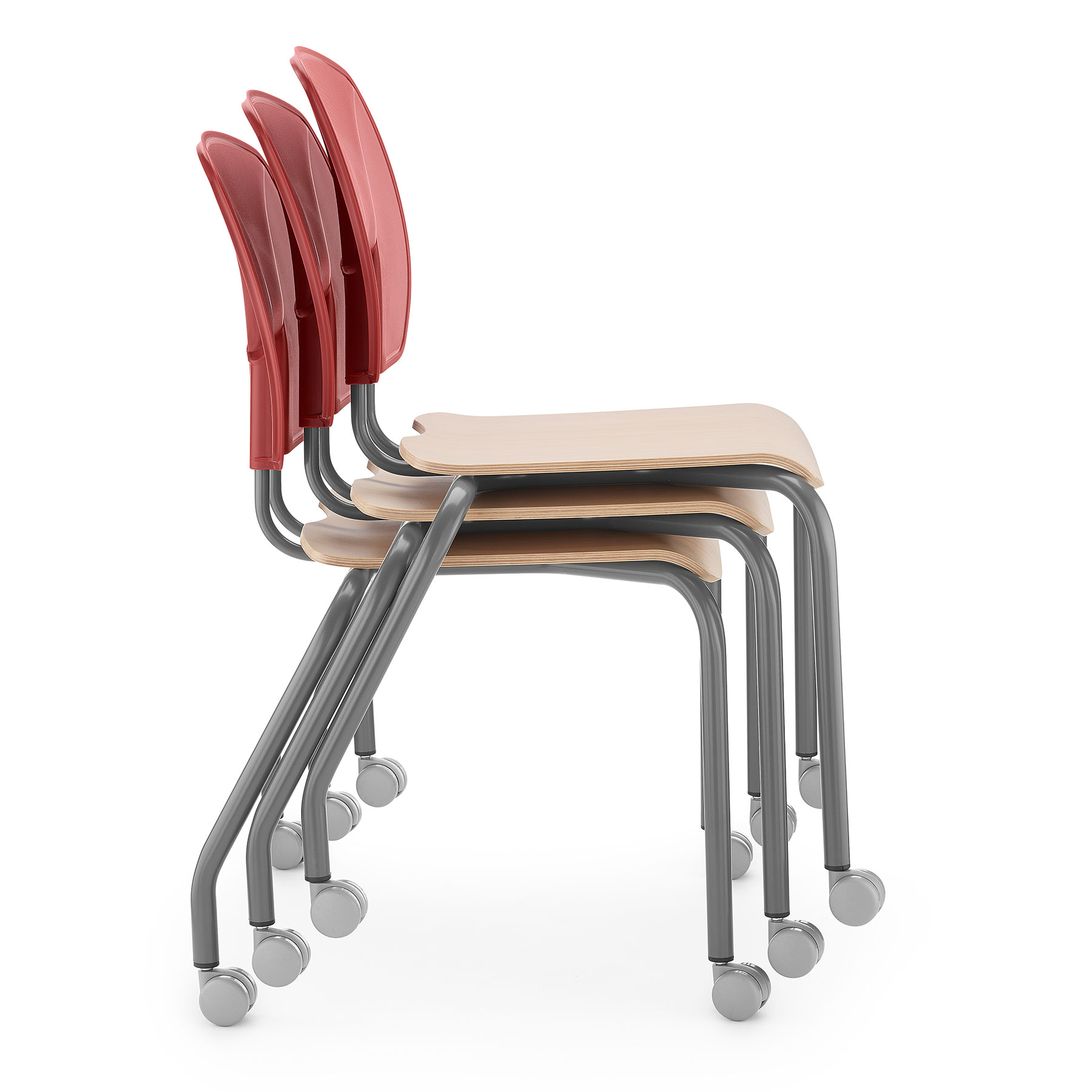 SE Curve "Motion" School Chair + Wooden Seat | theClassroom.co