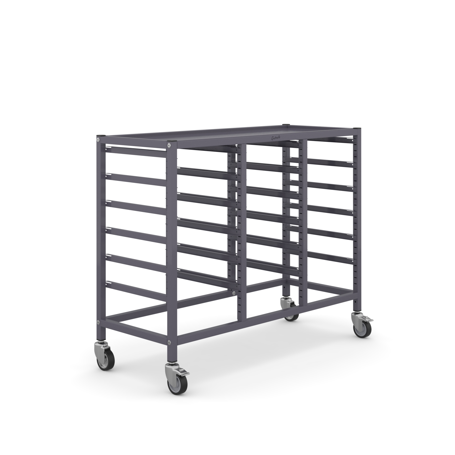Science Bench Height Treble Trolley - 18 Runner Pairs | theClassroom.co