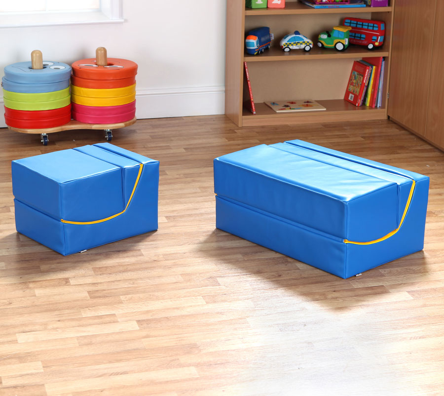 Ergo Vari™ Single/Chair Blue/Yellow | theClassroom.co