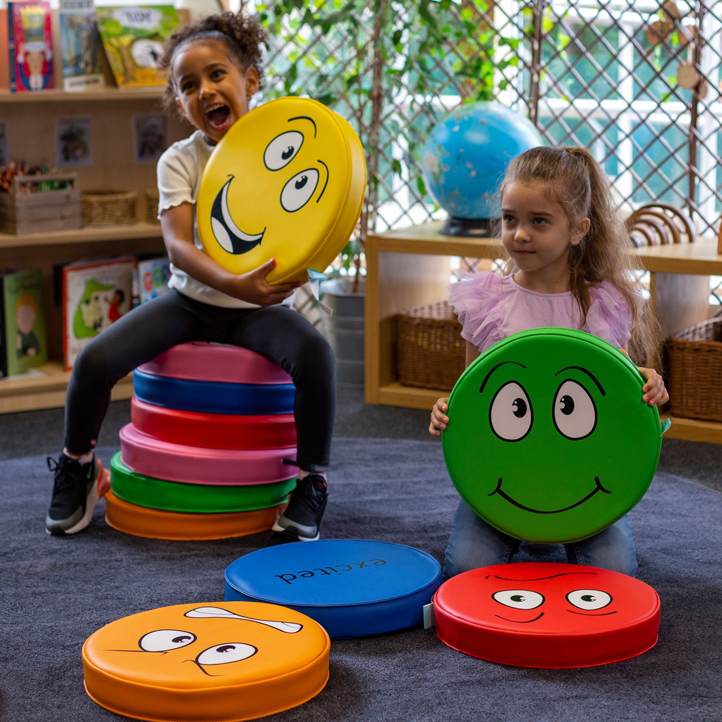 English Emotions™ Cushions Pack 1 | theClassroom.co