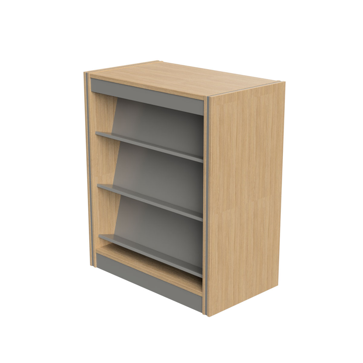 Spectrum Library Double Sided Reversible Shelf Bookcase | theClassroom.co