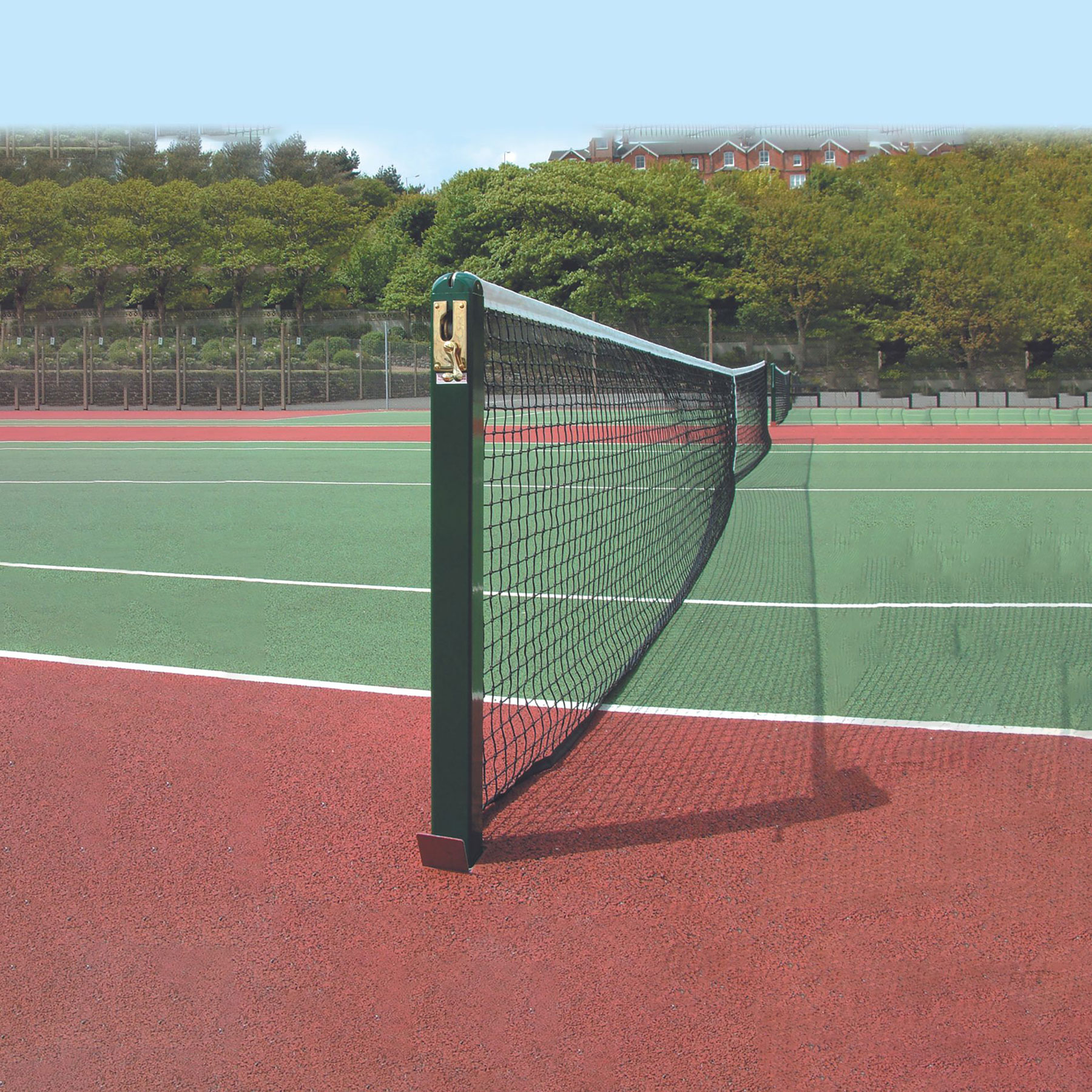 Steel Square Tennis Posts | theClassroom.co