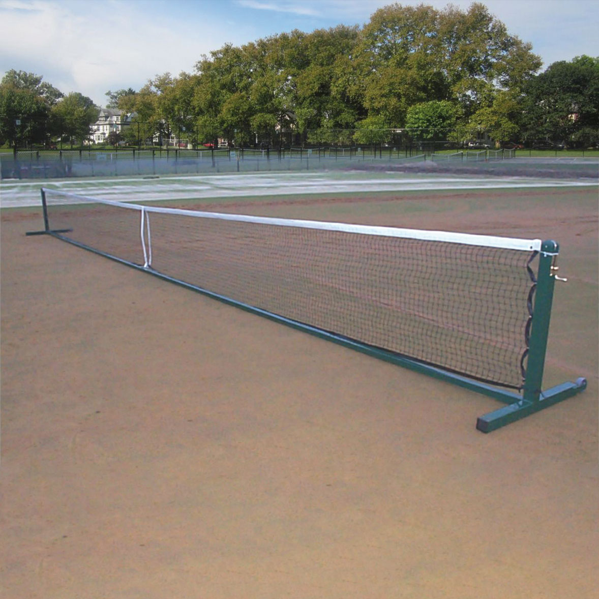 Freestanding Tennis Posts With Wheels - Pair | theClassroom.co