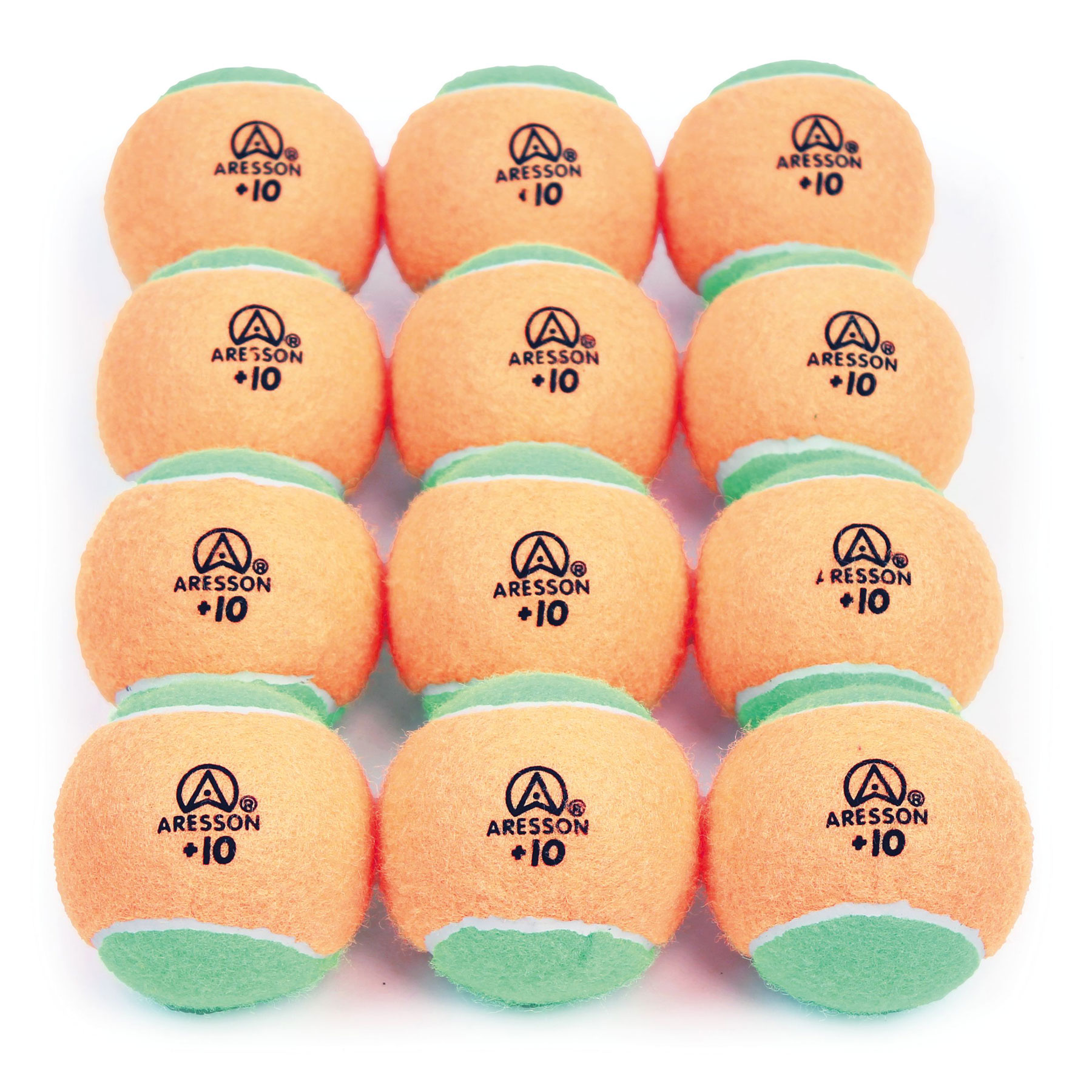 Aresson +10 Mini Tennis Ball - Orange/Green | theClassroom.co