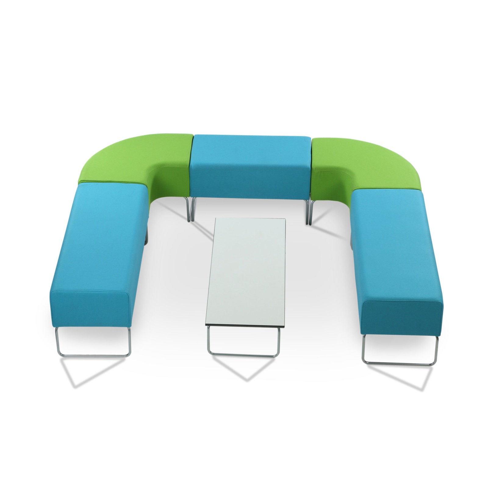 Advanced Urban 3 Piece Connecting Table | theClassroom.co