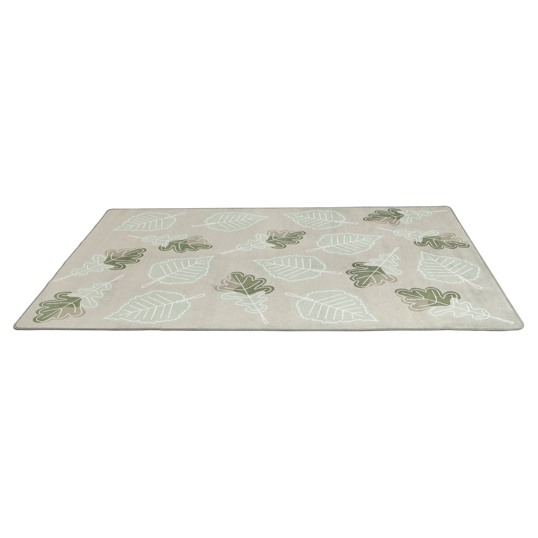 Abstract Leaf Classroom Rug | theClassroom.co