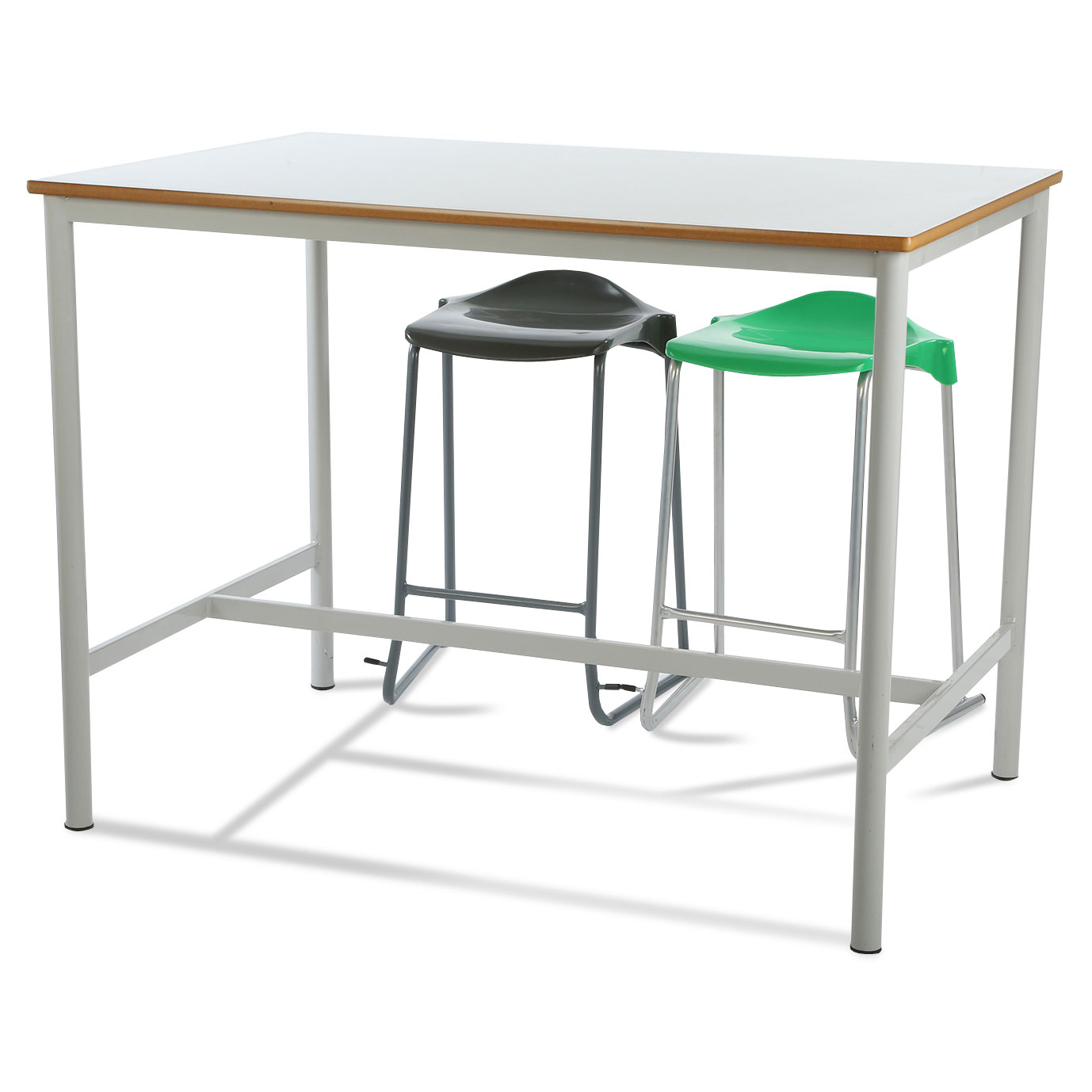 Advanced Low-Back Skid-Base Stool | theClassroom.co
