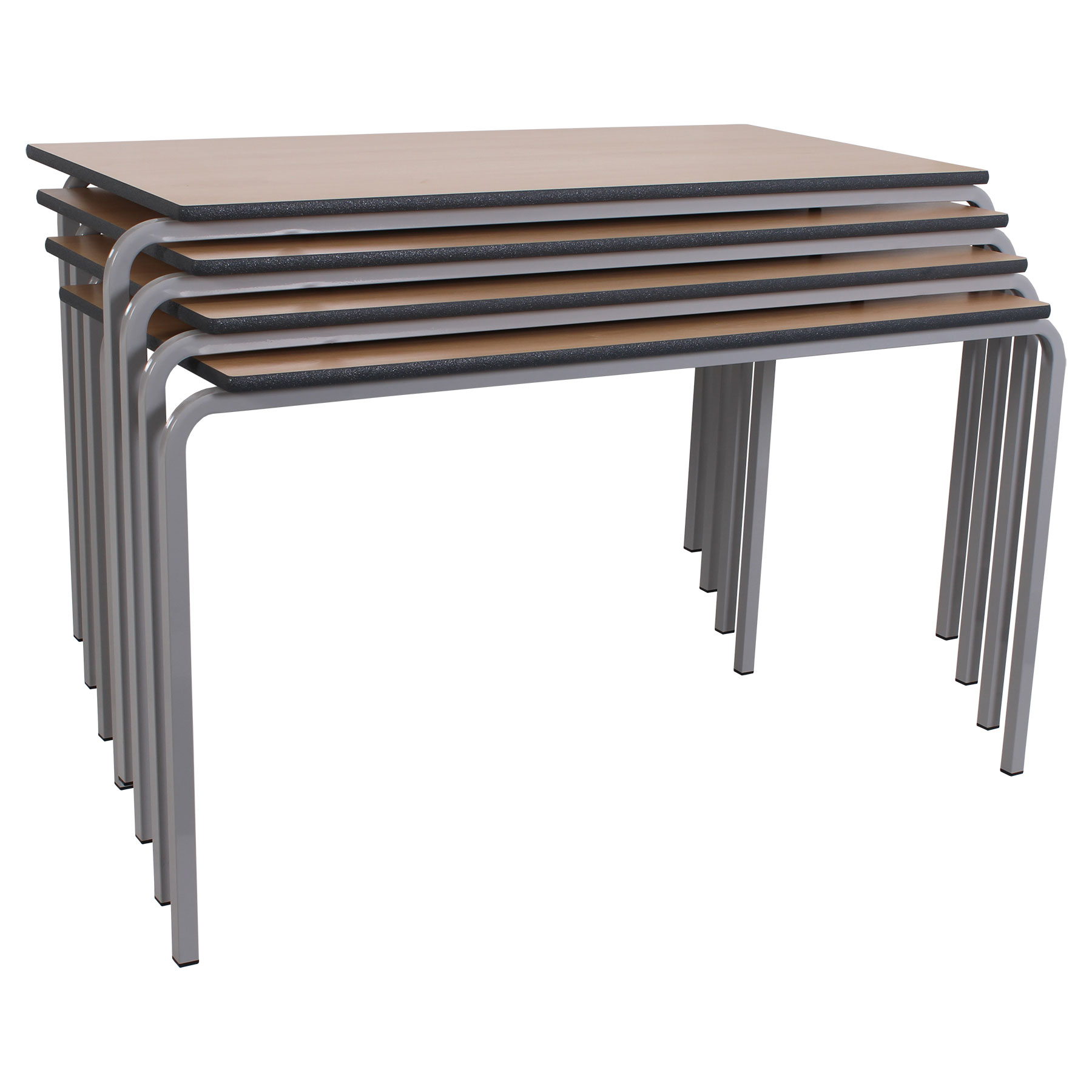 Advanced Slide-Stacking Rectangular Classroom Table | theClassroom.co