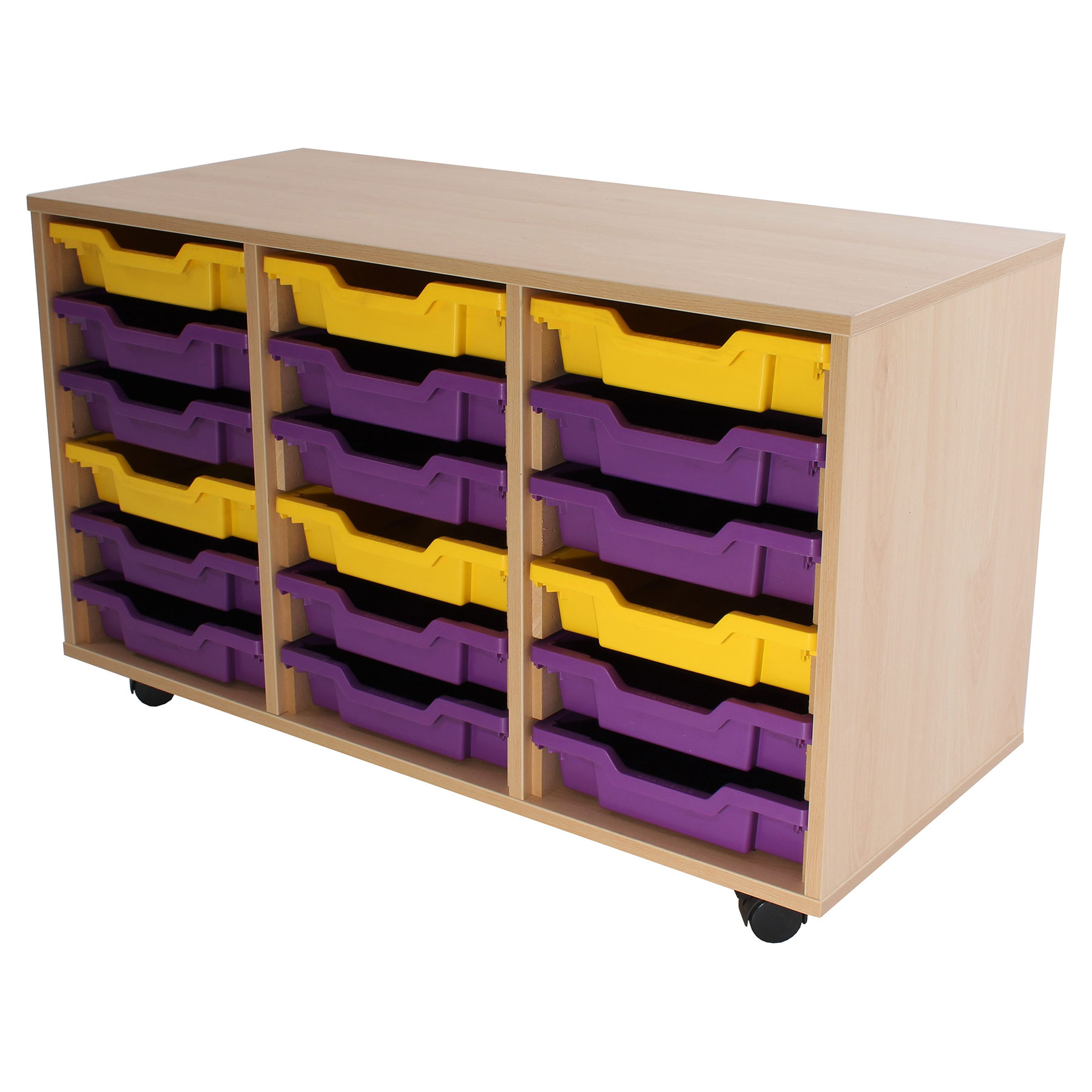 Advanced Three Bay Tray Unit | theClassroom.co