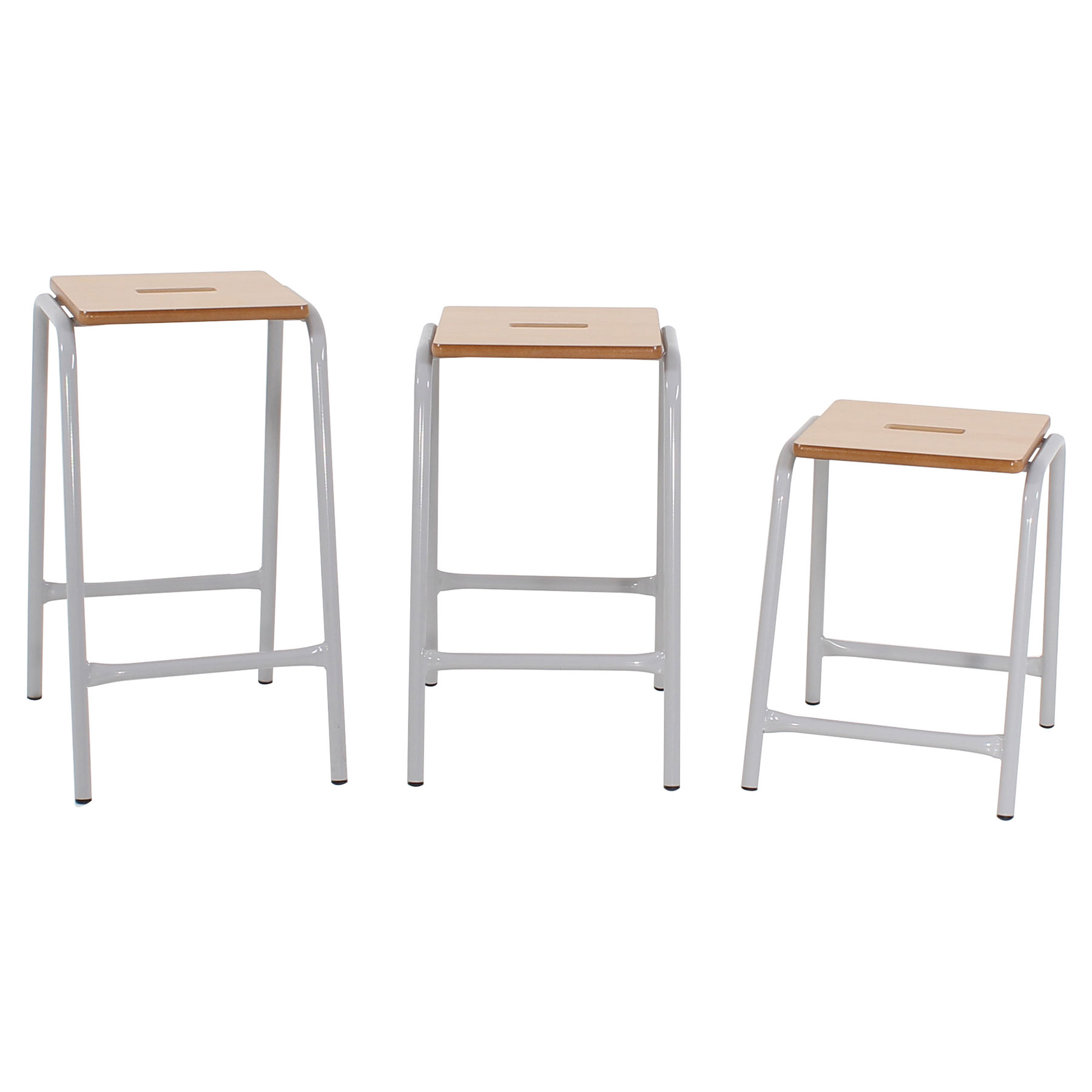Advanced Wooden Top School Stool | theClassroom.co