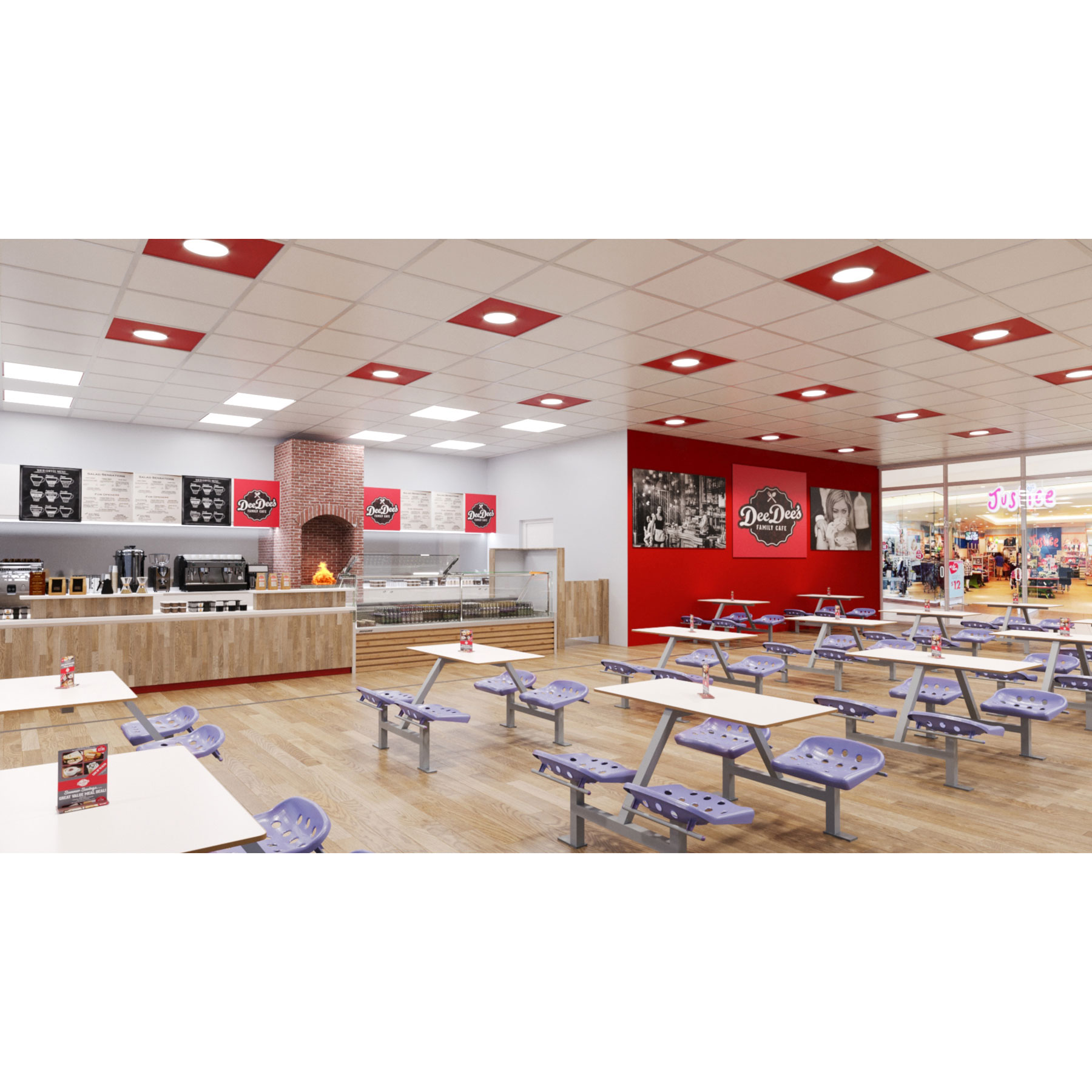 Apero Low-Back Fast Food Dining Table | theClassroom.co