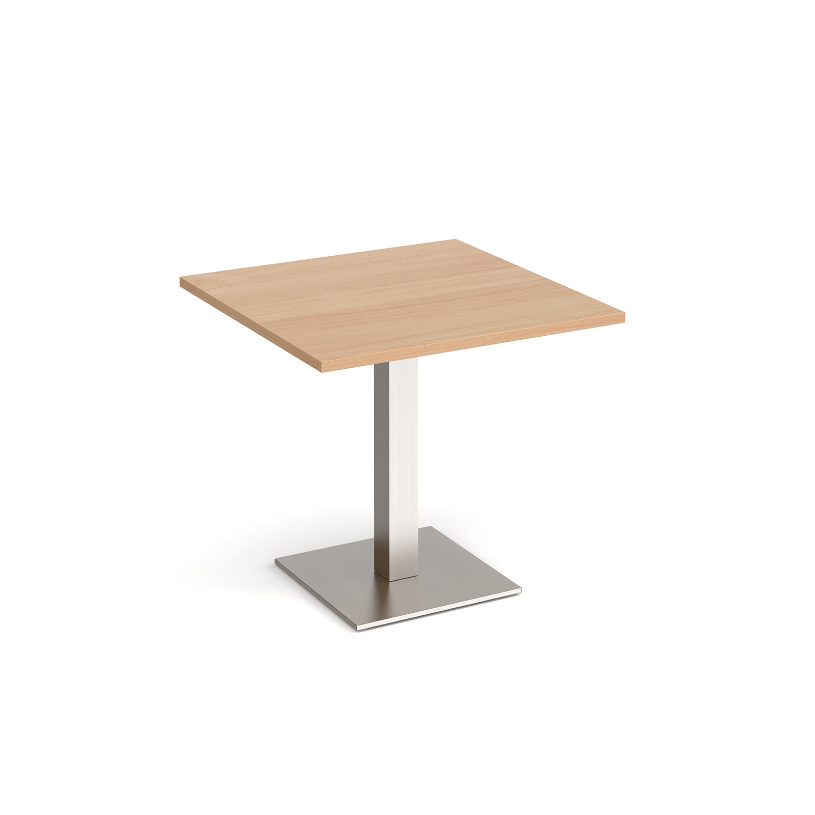 Brescia Square Dining Table with Flat Square Base | theClassroom.co