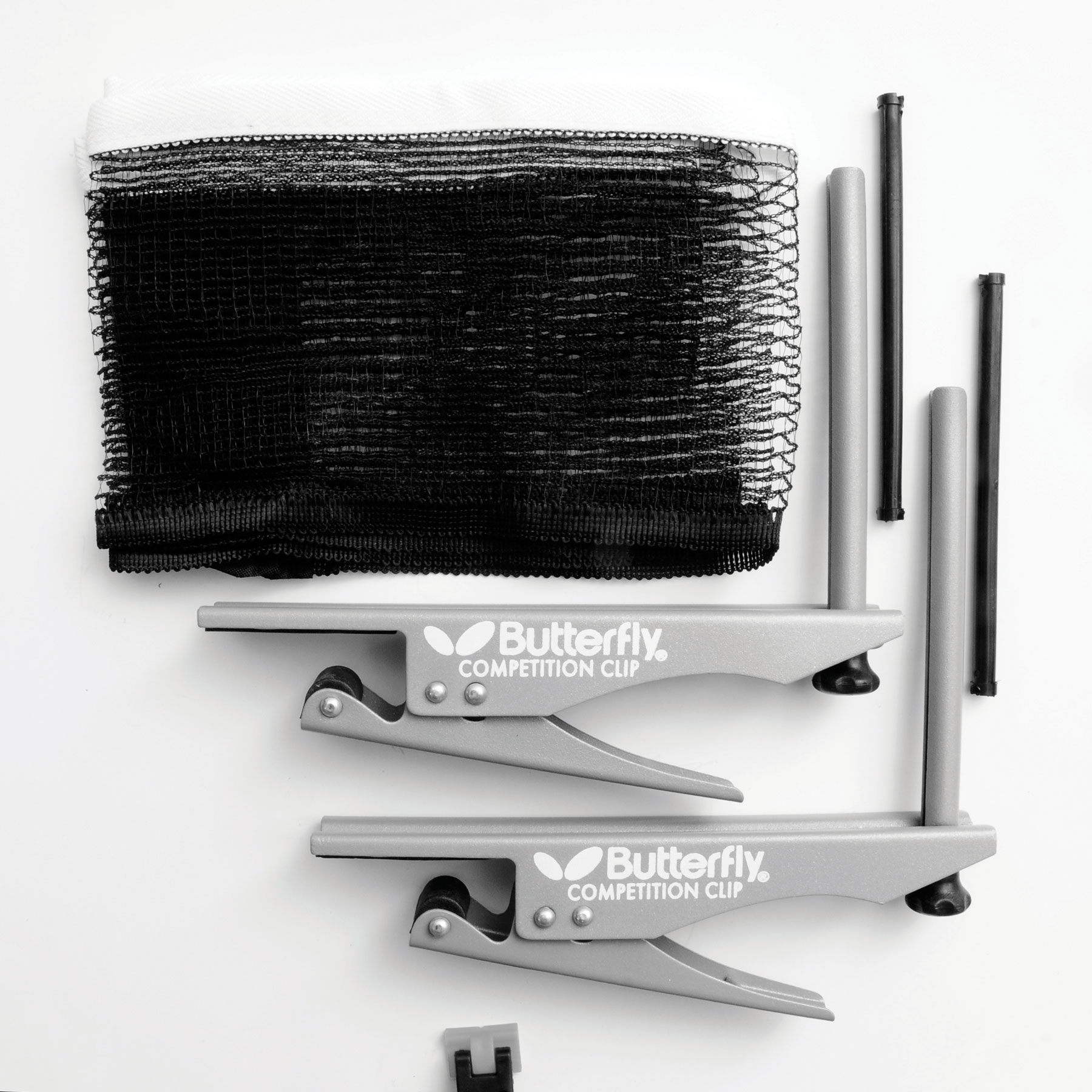 Butterfly Competition Table Tennis Clip Net & Post Set | theClassroom.co